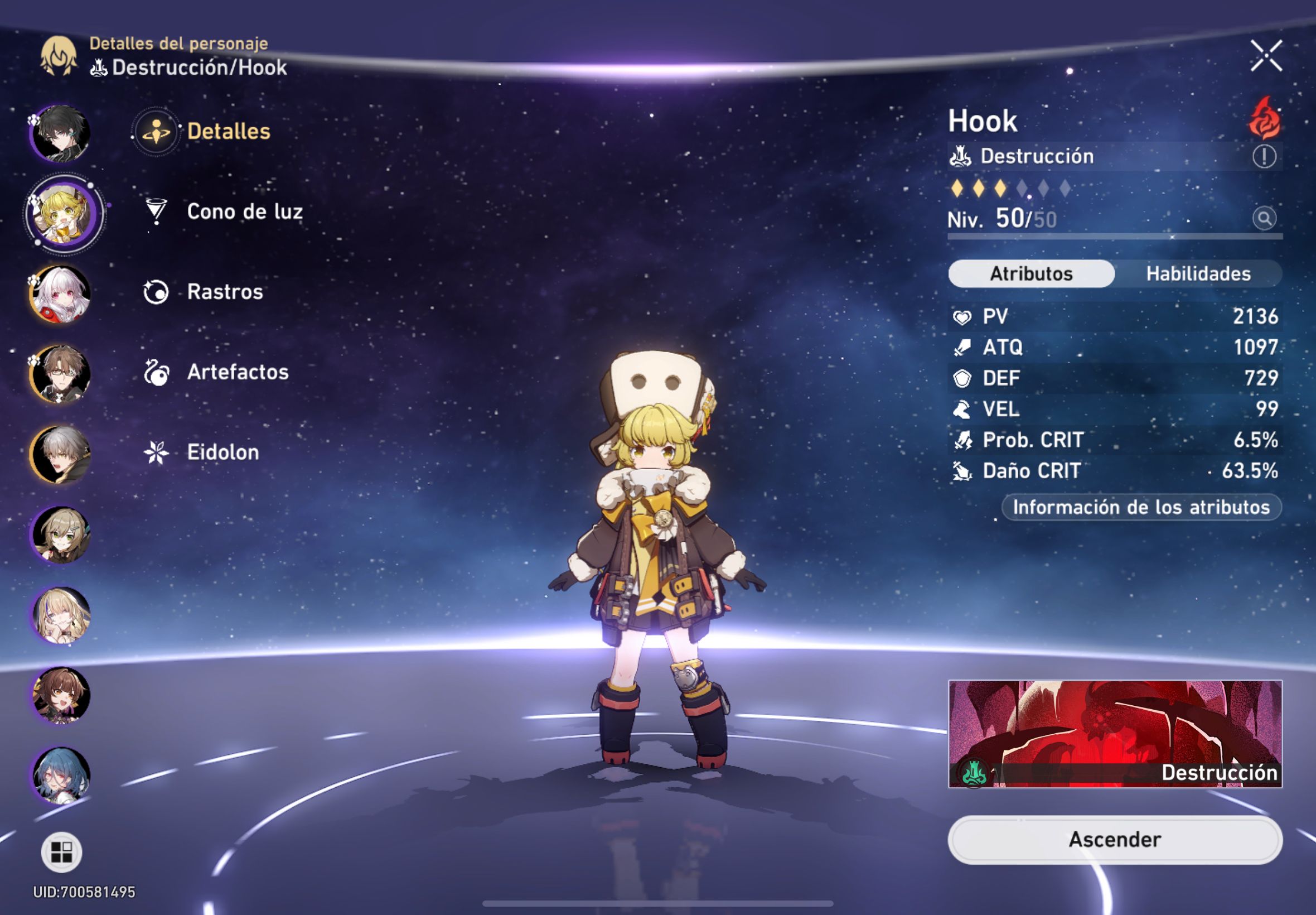 Orgullosa de mi Hook🥺 Honkai Impact 3rd | HoYoLAB