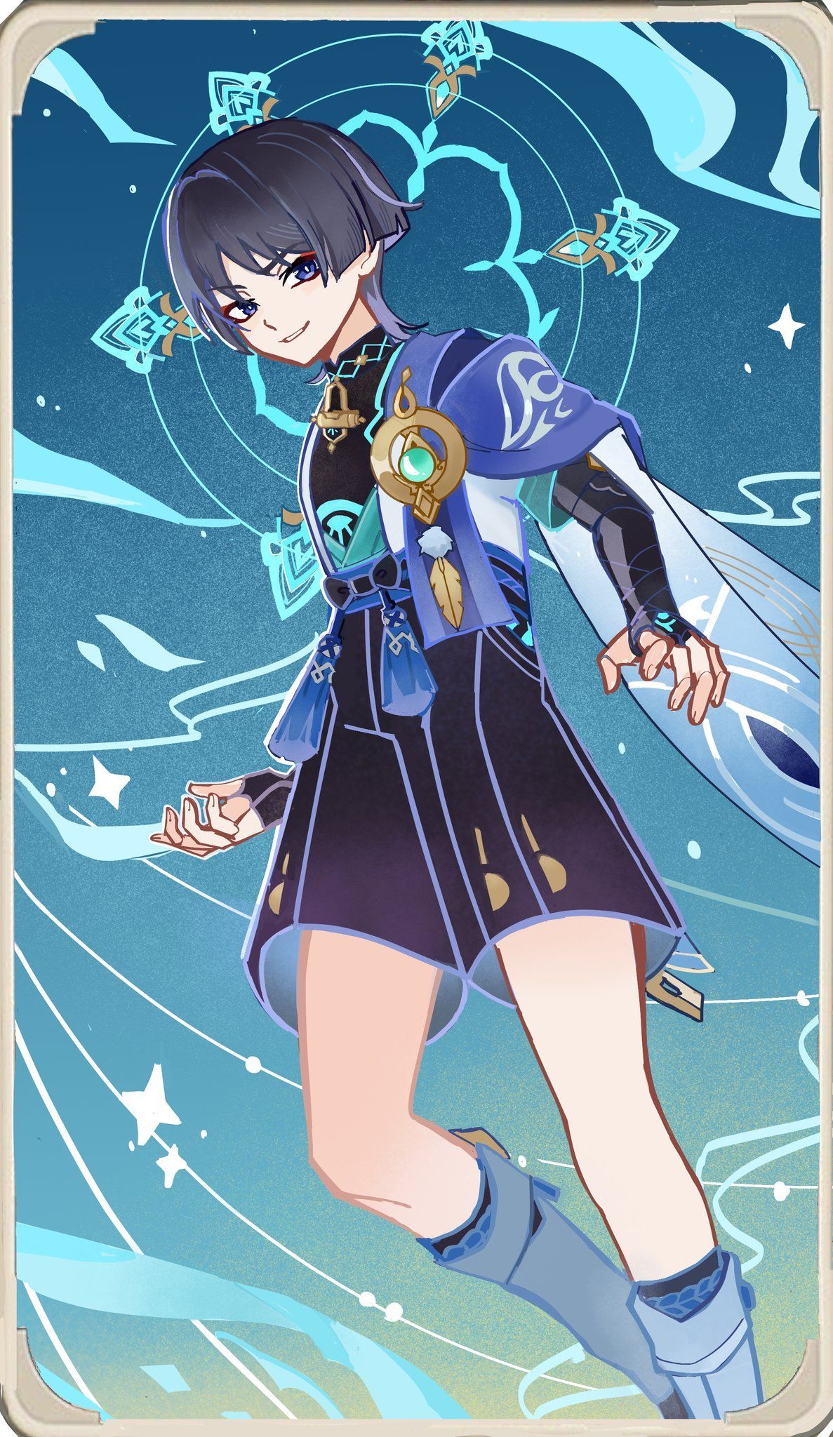 IS THIS A WANDERER TGC CARD???? Genshin Impact | HoYoLAB