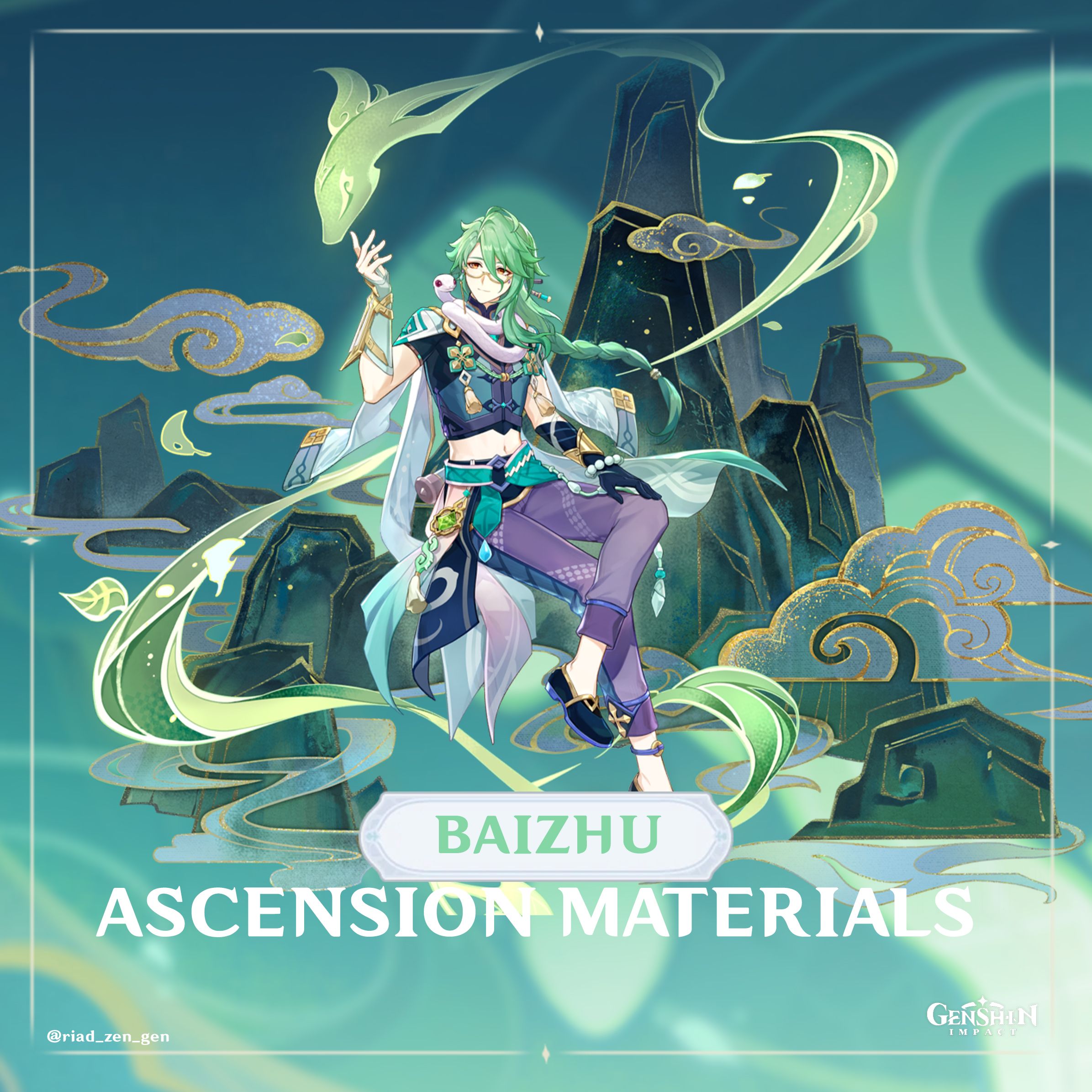 baizhu Ascension Materials Genshin Impact | HoYoLAB
