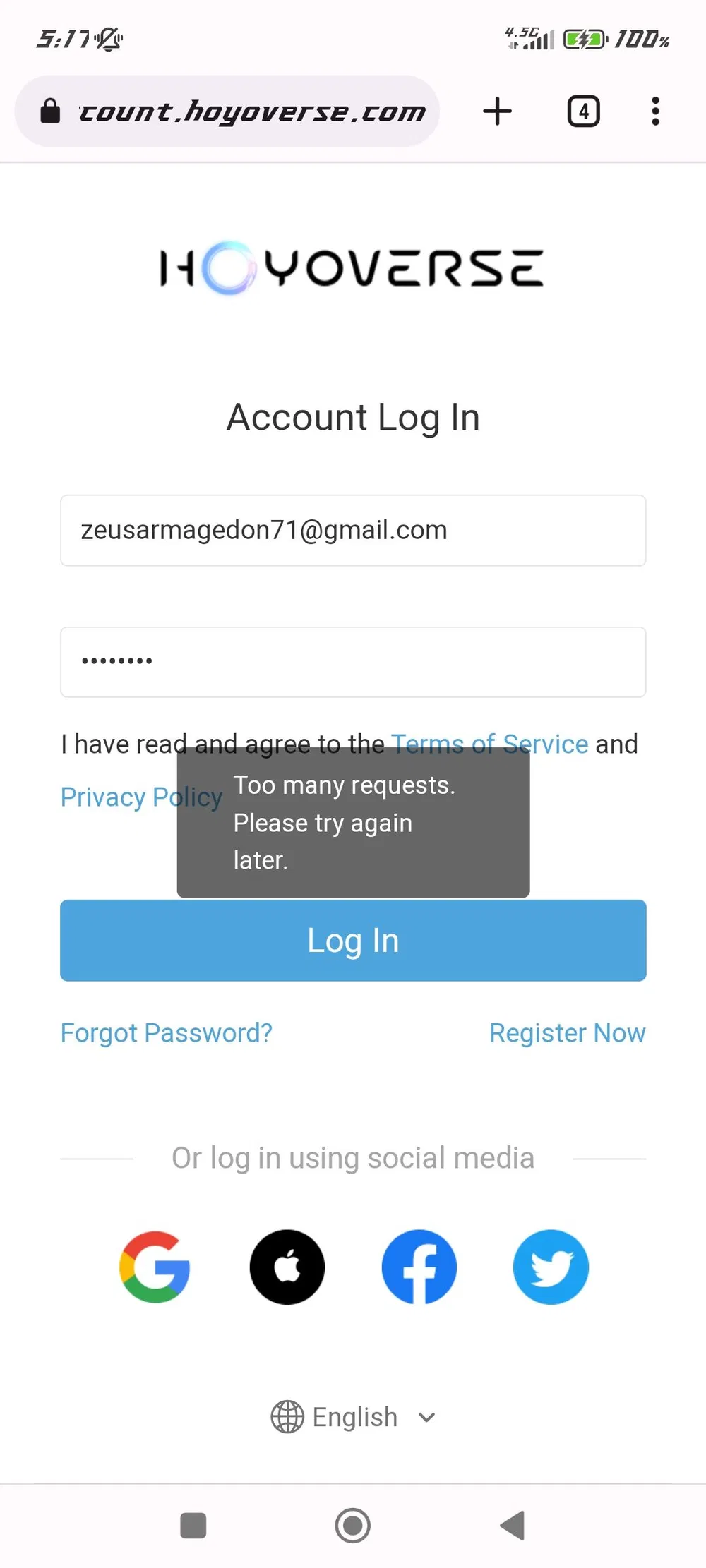 Genshin and Hoyoverse login Problem(Help) Genshin Impact | HoYoLAB