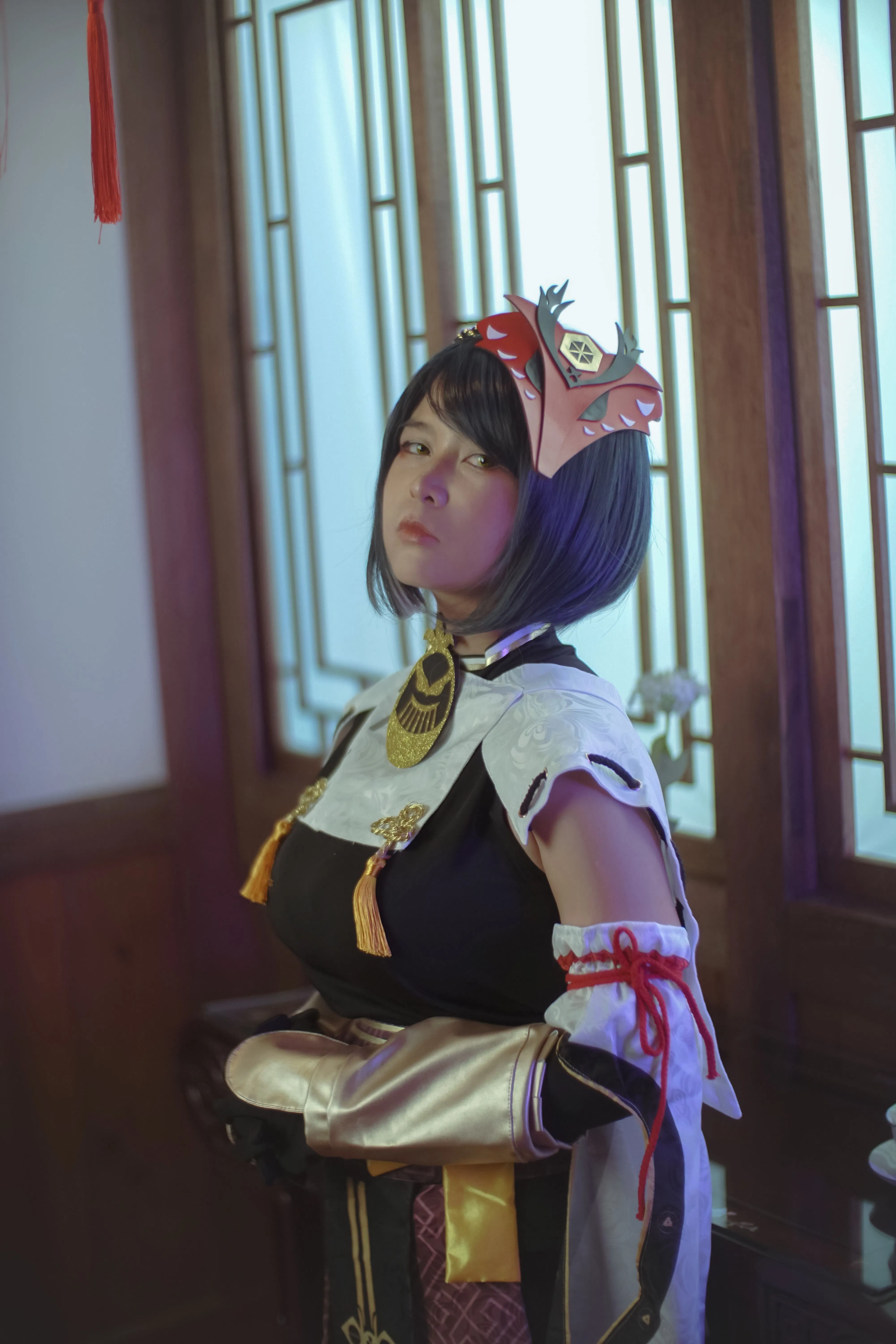 Kujou Sara cosplay Genshin Impact | HoYoLAB