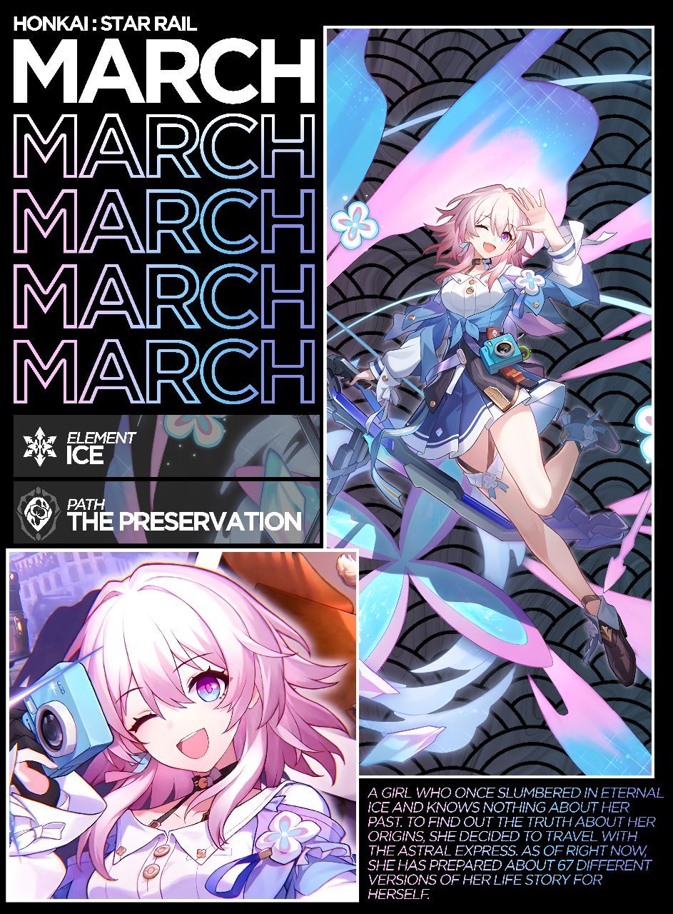 March 7th Design I made Honkai: Star Rail | HoYoLAB