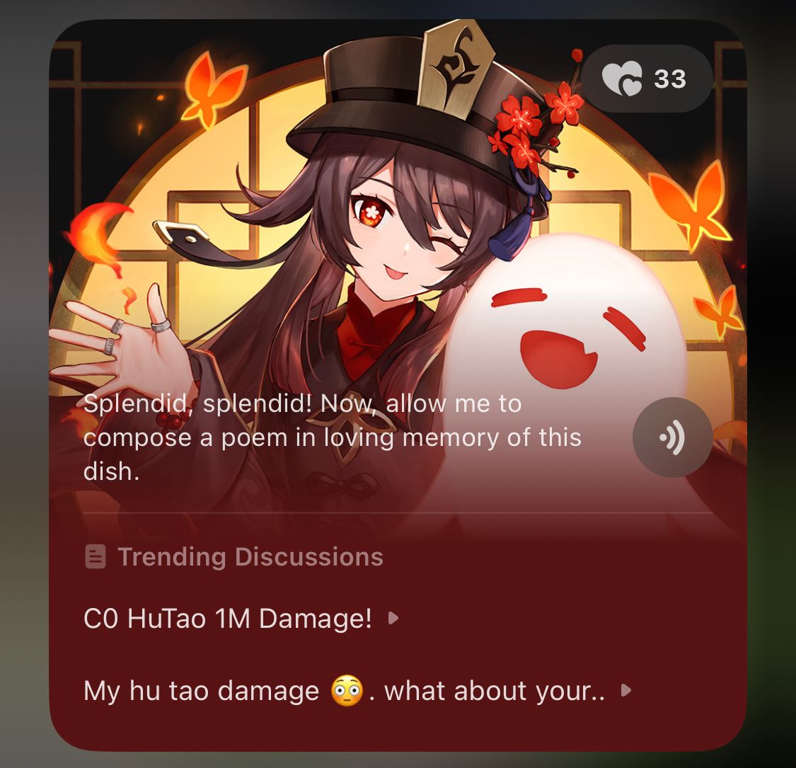 Character Companion Showcase!~ Genshin Impact | HoYoLAB