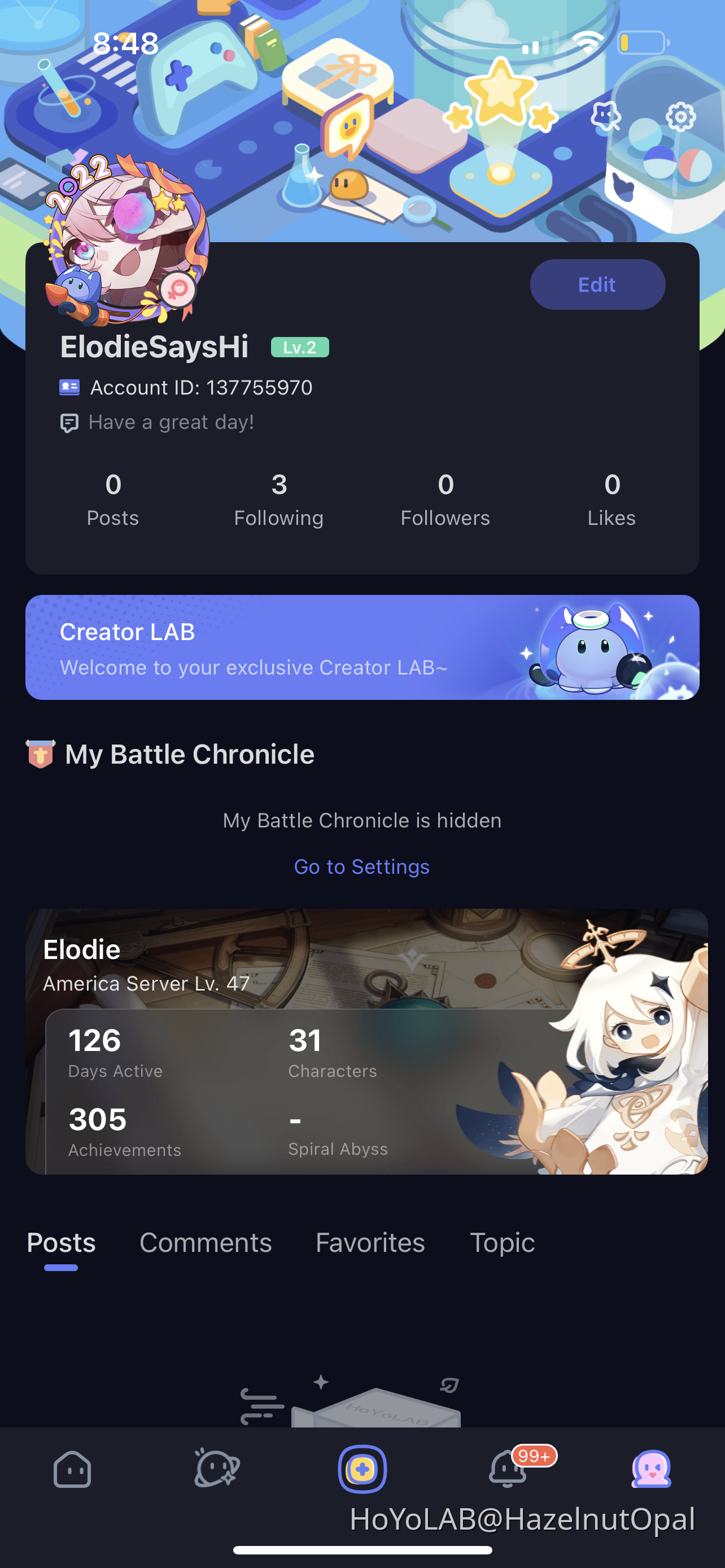 Fun fact: My alt account got hacked at one point and I got it back ...