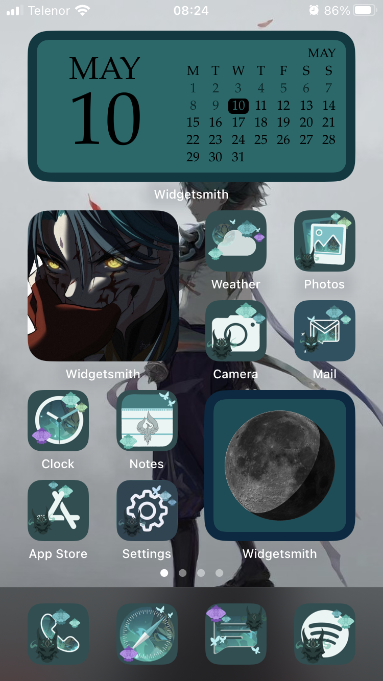 Xiao home screen Genshin Impact | HoYoLAB