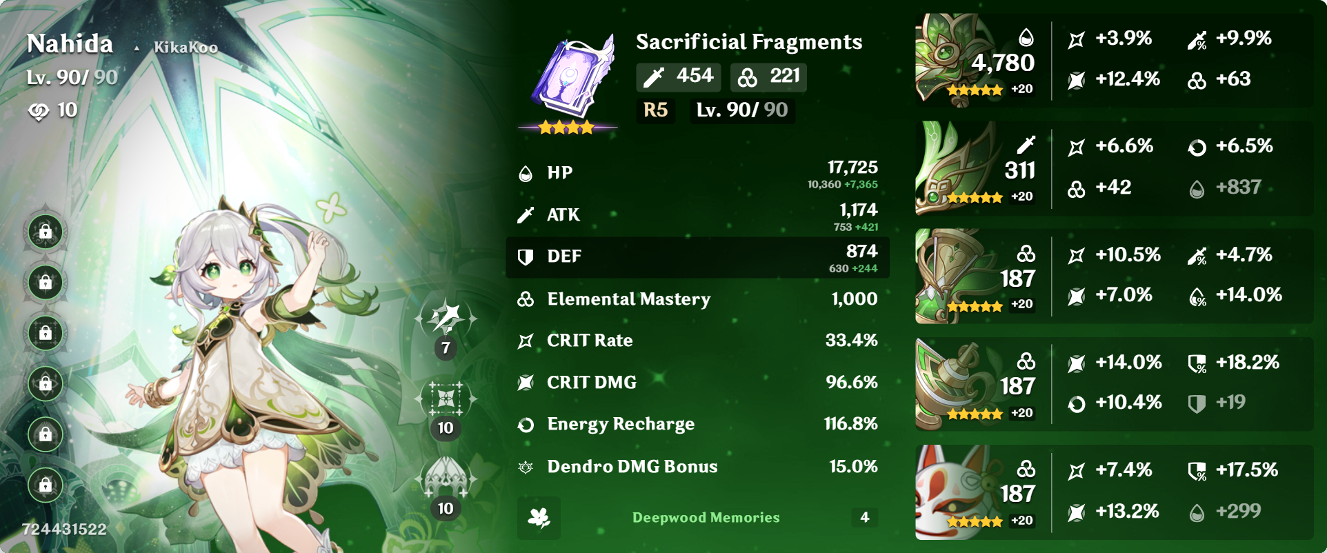 It is time to show my dendro hyperbloom team part 1 Genshin Impact ...