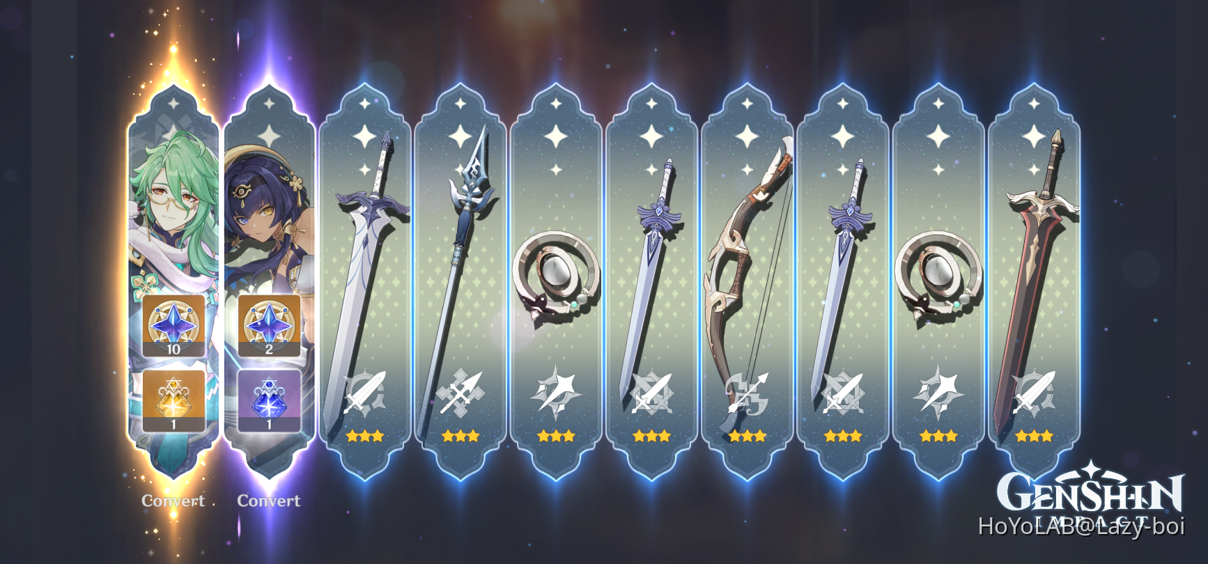 Hello C2 Baizhu! I won twice after my guaranteed pity! Genshin Impact ...