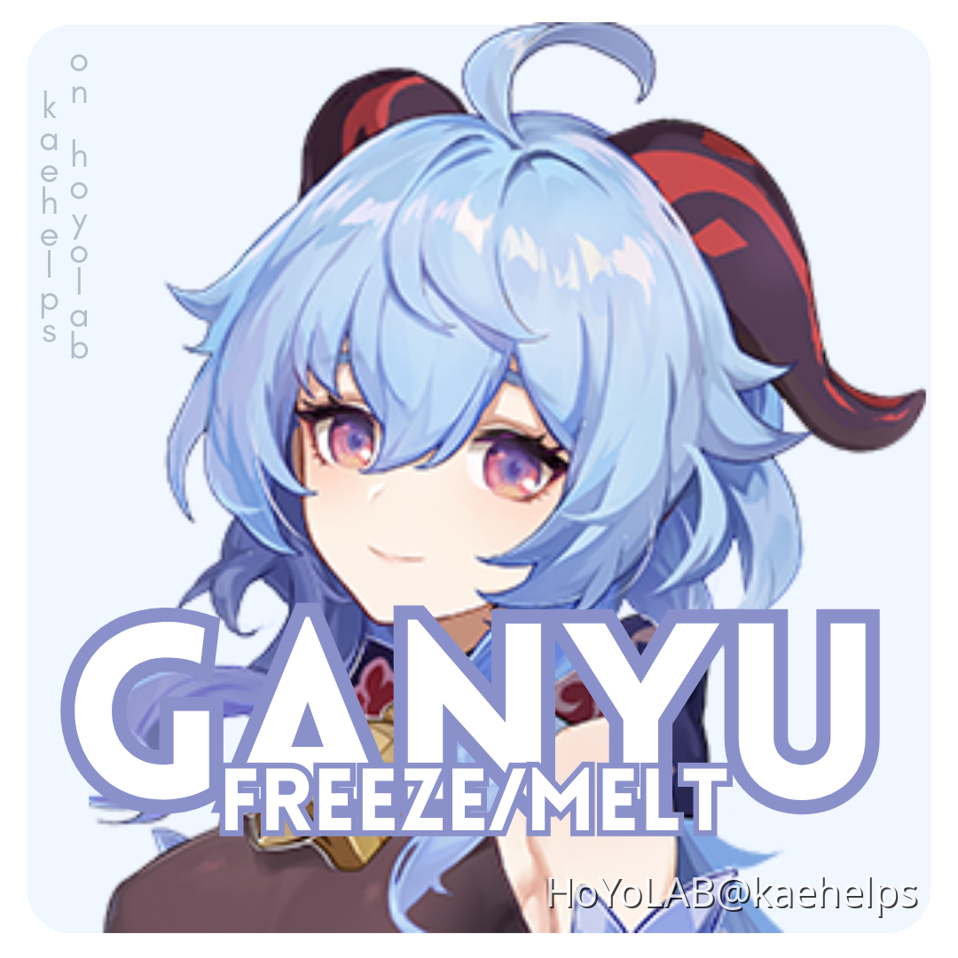 [Version 3.6] Ganyu Freeze/Melt Build Genshin Impact | HoYoLAB