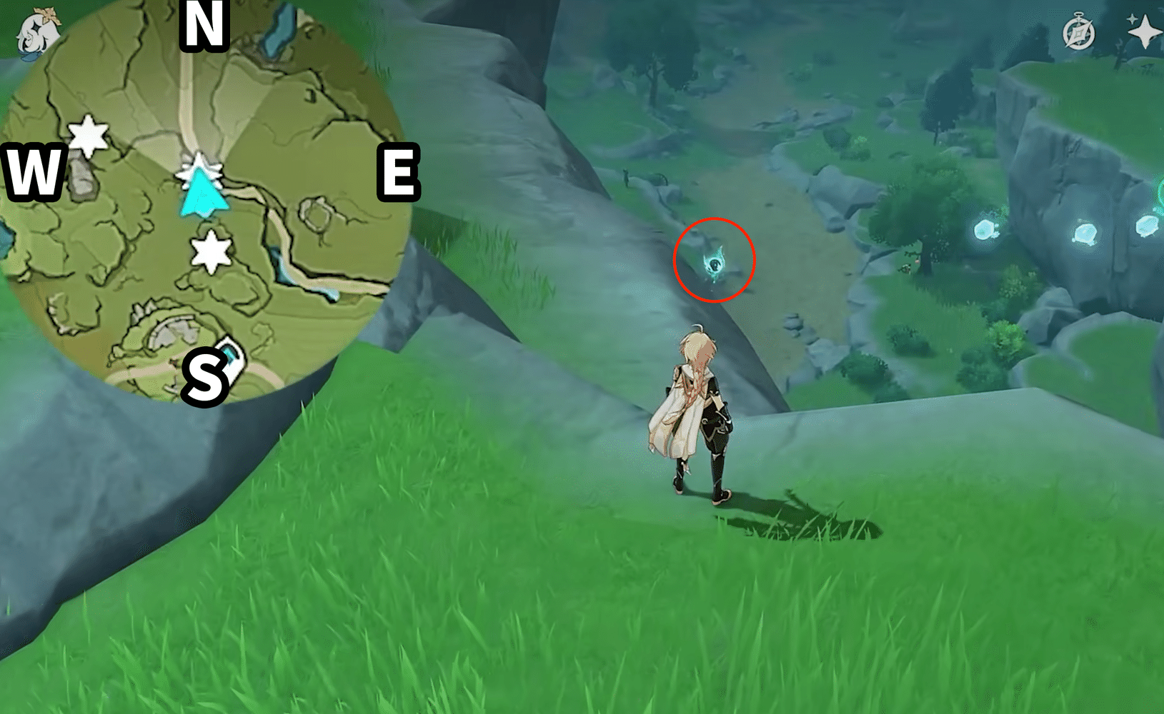 Anemoculus Collection Guide 1 - Windrise/Springvale (#1-#15) Genshin ...