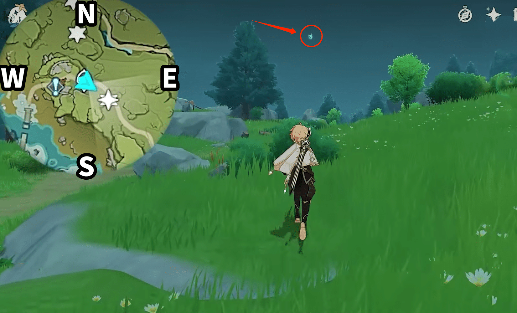 Anemoculus Collection Guide 1 - Windrise/Springvale (#1-#15) Genshin ...