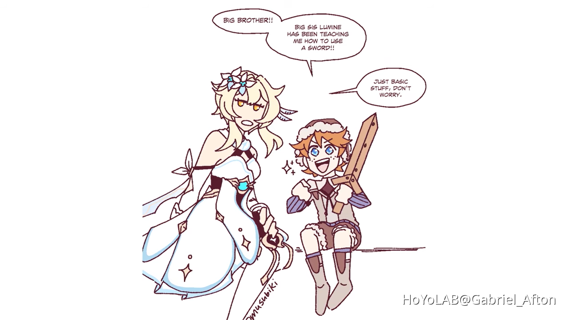 Childe and his savage brother Genshin Impact | HoYoLAB