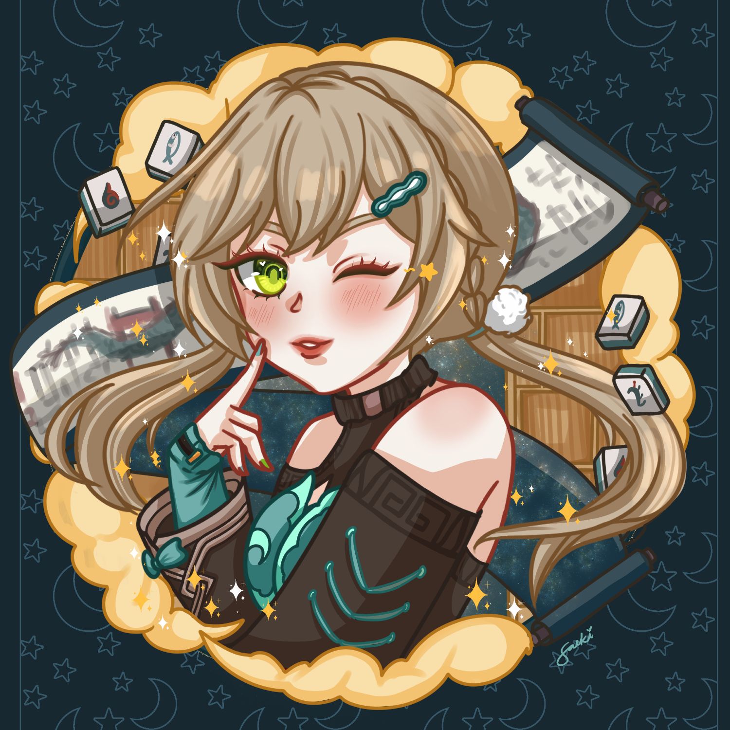 Qingque Fanart! ️ Honkai: Star Rail | HoYoLAB