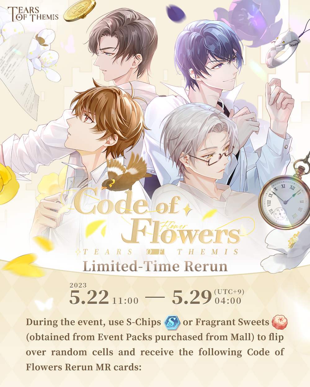 Code of Flowers Limited-Time Rerun Tears of Themis | HoYoLAB