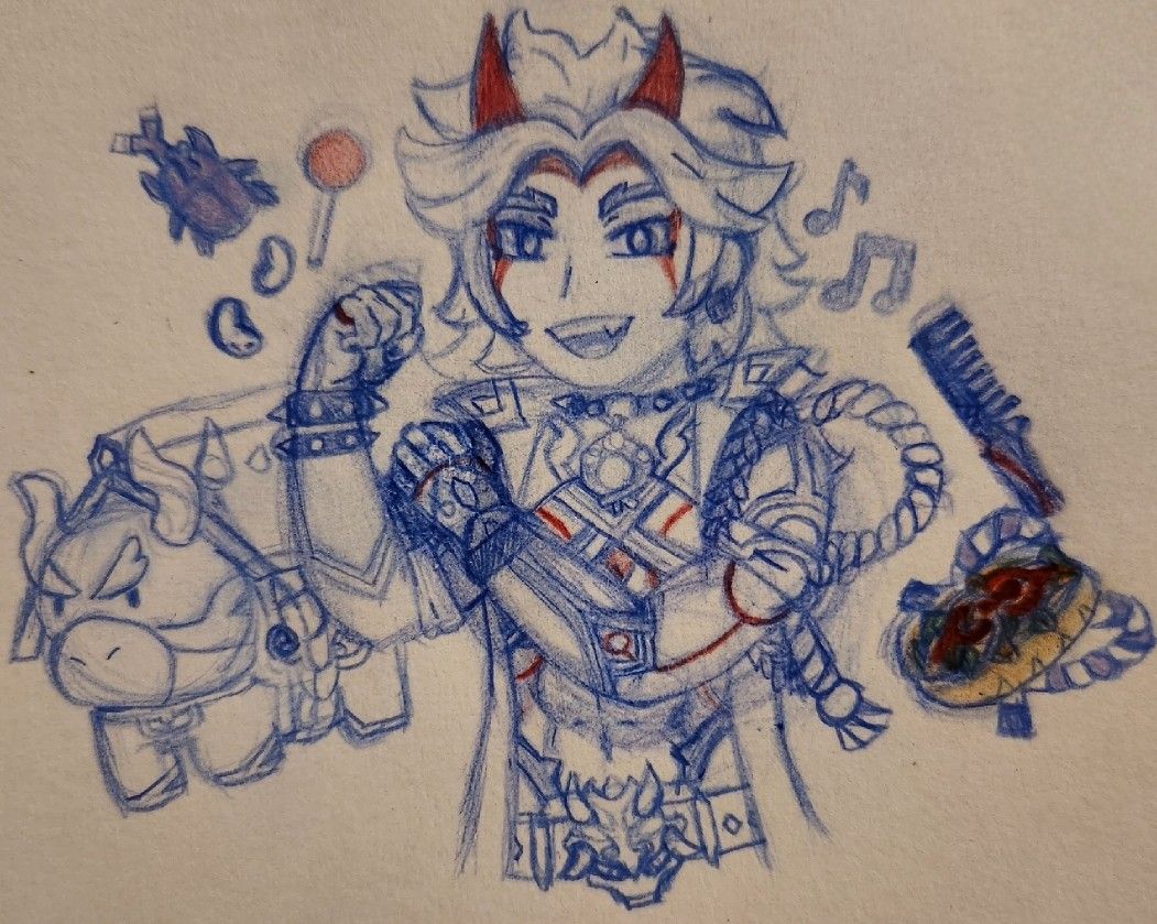 Itto drawing ☆ Genshin Impact | HoYoLAB