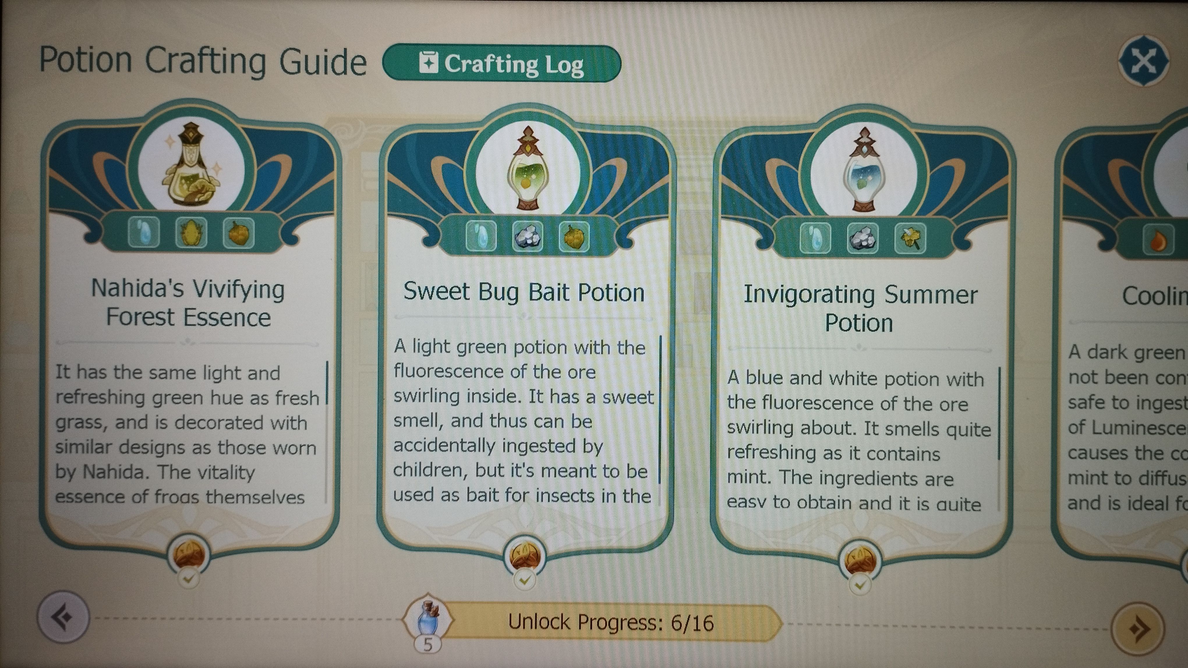 Web Event (Glittering Elixirs) Guide Genshin Impact | HoYoLAB