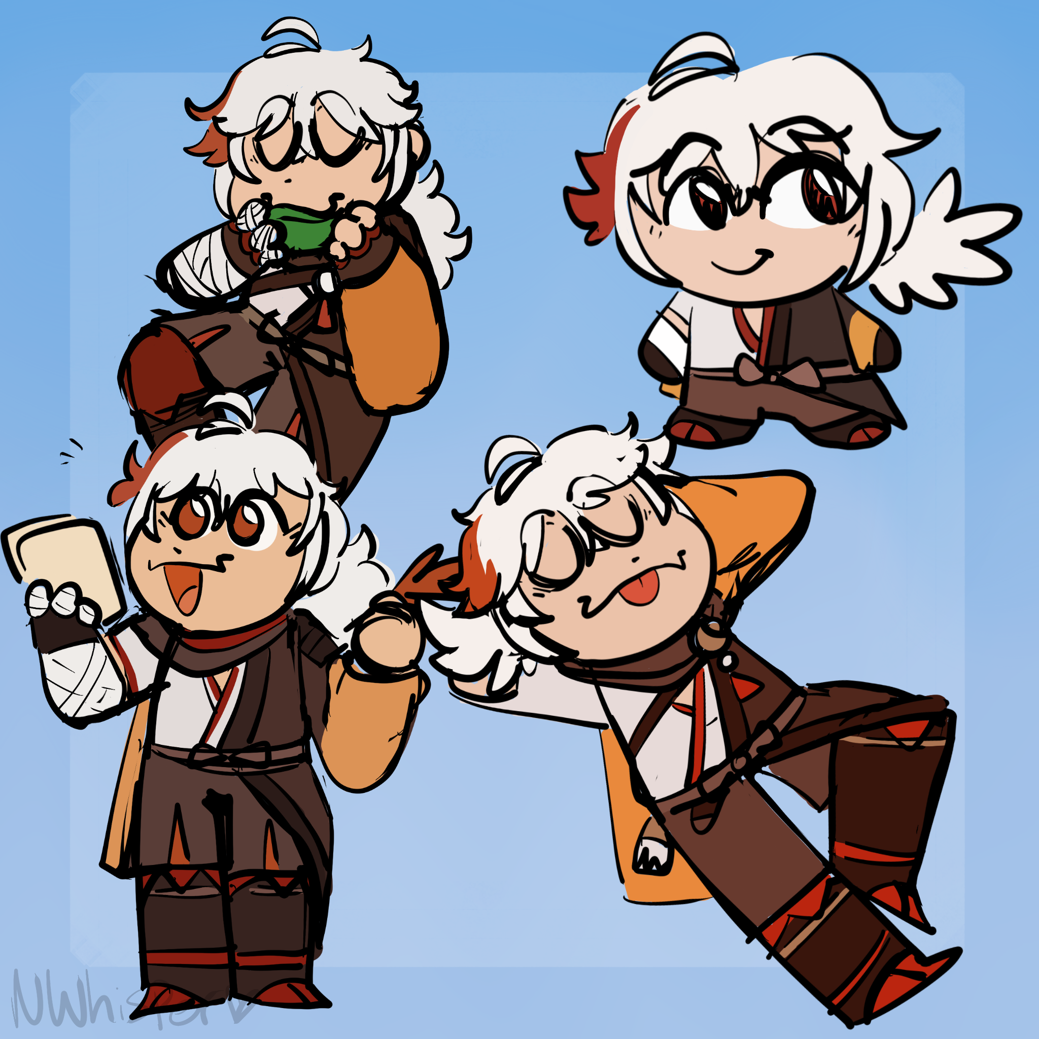 Cute Kazu WIP Genshin Impact | HoYoLAB