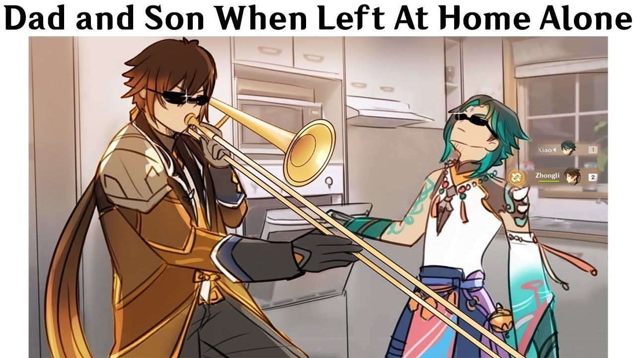 memes I found in Childe's closet Genshin Impact | HoYoLAB