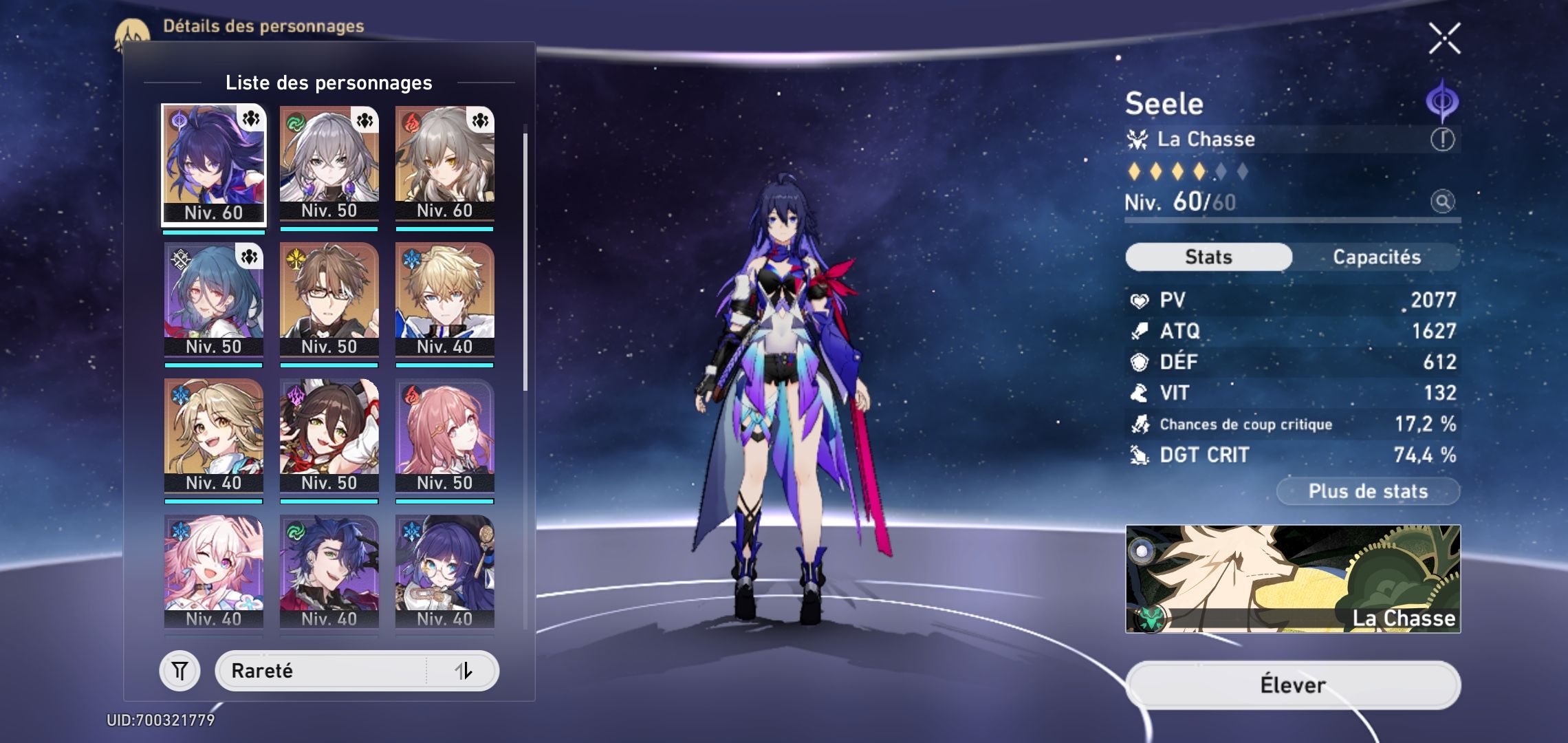 Box perso totalement f2p aprèsplus de 70h de jeu 😅 Honkai: Star Rail | HoYoLAB