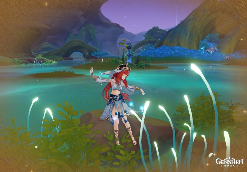 Nilou dancing Genshin Impact | HoYoLAB