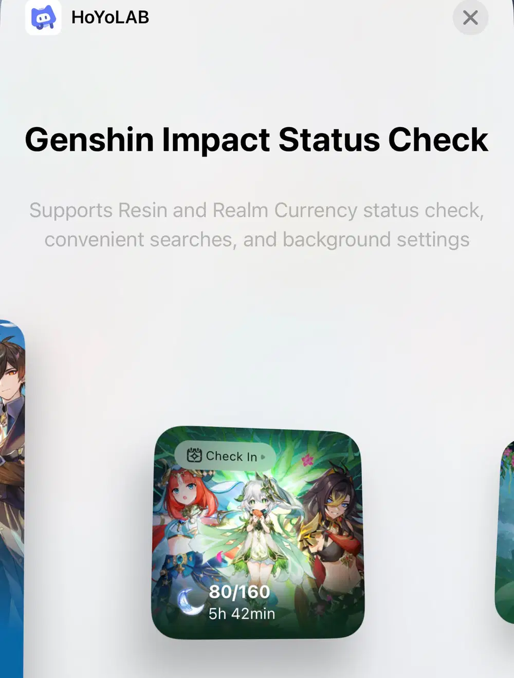HoYoLAB Genshin Impact Widget Usage Guide! | HoYoLAB