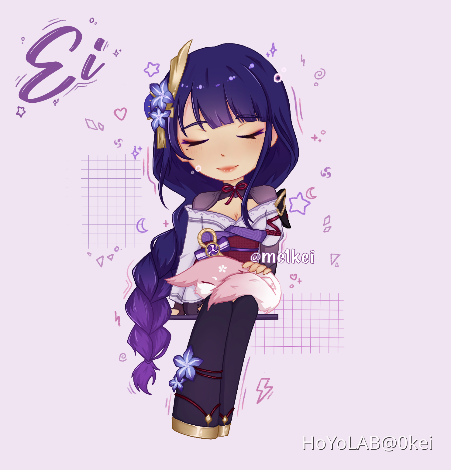 Chibi Ei !! Genshin Impact | HoYoLAB