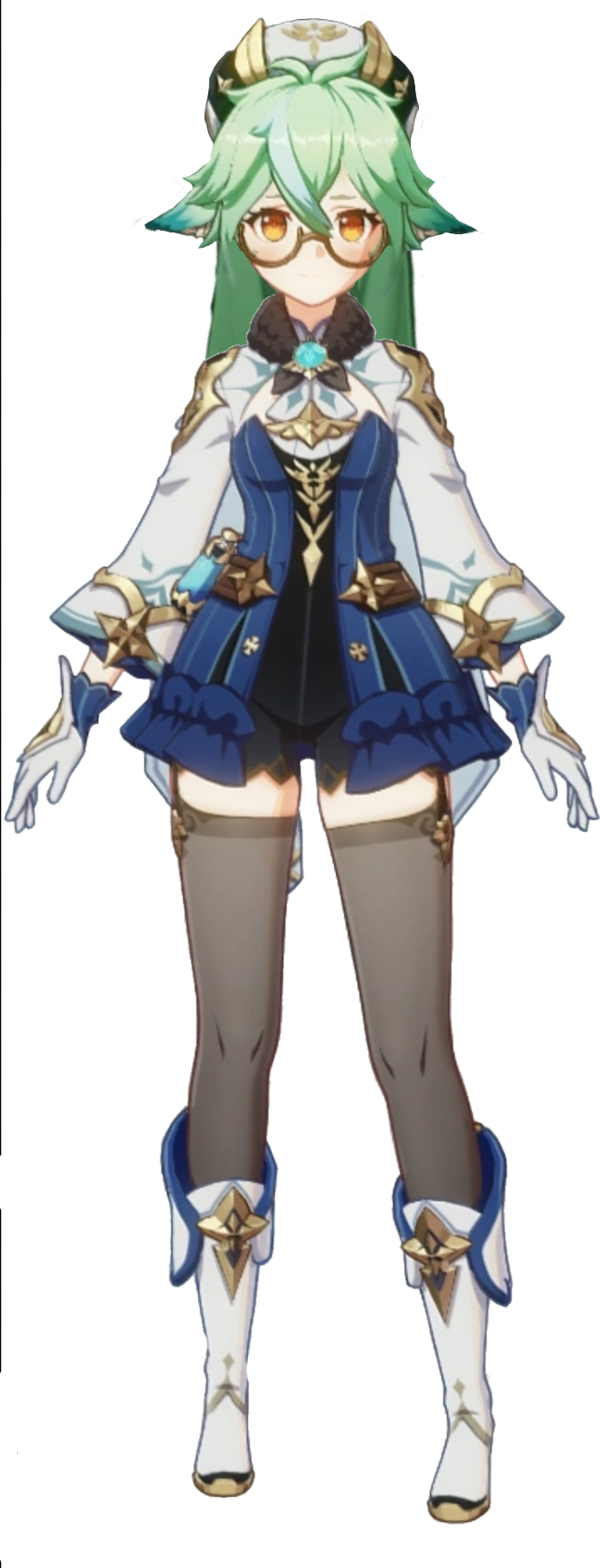 sucrose with her hair down Genshin Impact | HoYoLAB