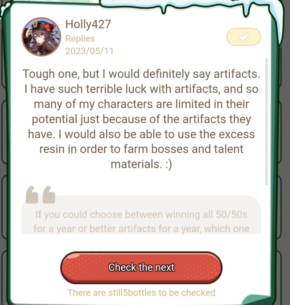 Good Artifacts For A Year or Winning all 50/50 For A Year? Genshin ...