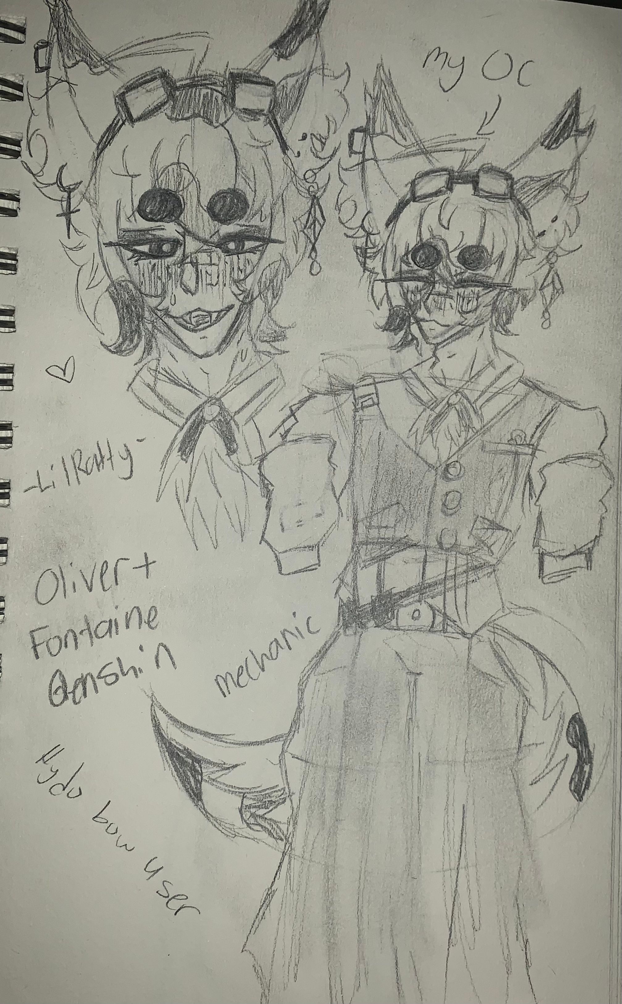 My OC Oliver! Genshin Impact | HoYoLAB