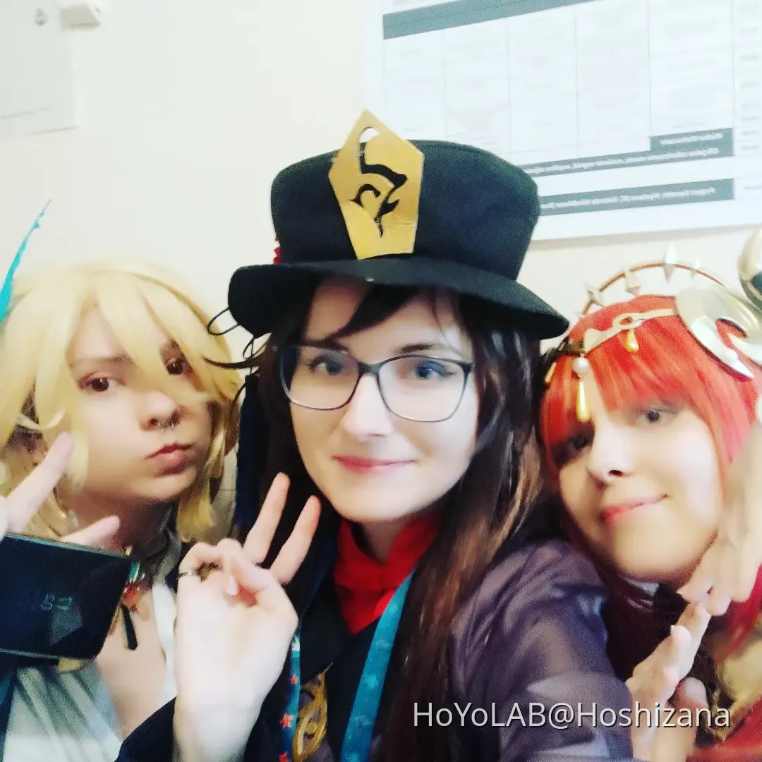 Me as Hu Tao and some cool cosplayers ️ Genshin Impact | HoYoLAB