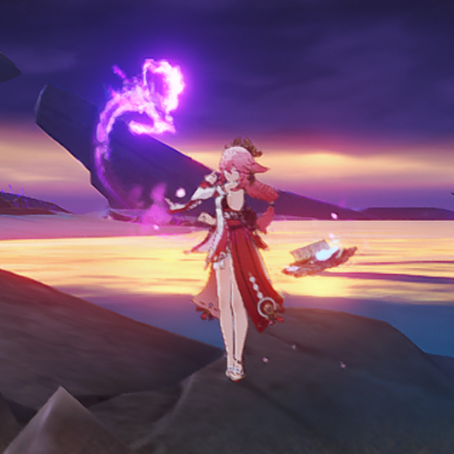 Yae Miko + Moblie Graphics (Pt 1) Genshin Impact | HoYoLAB