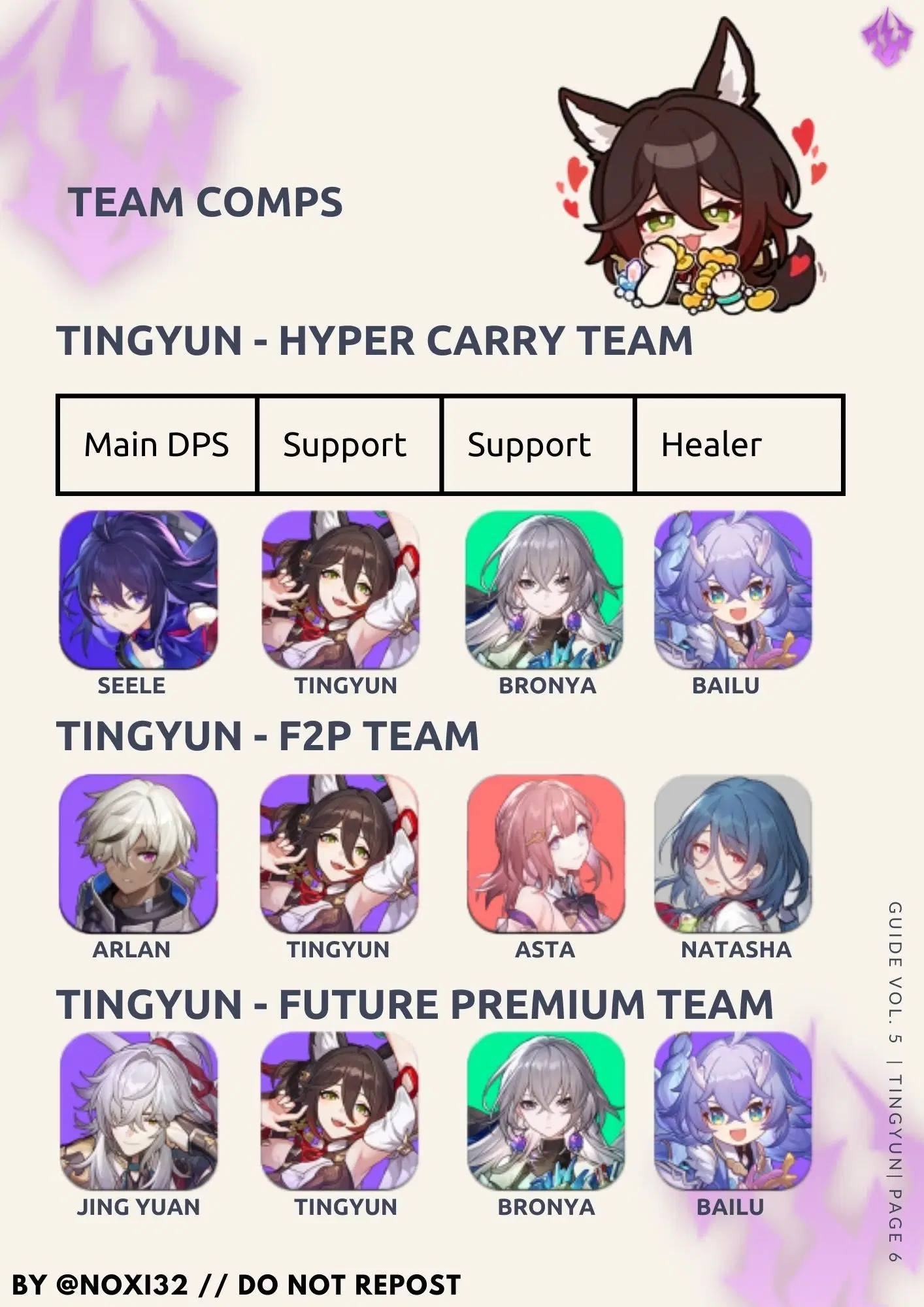 Tingyun Build Guide - ED 05 [Honkai: Star Rail] Honkai: Star Rail | HoYoLAB