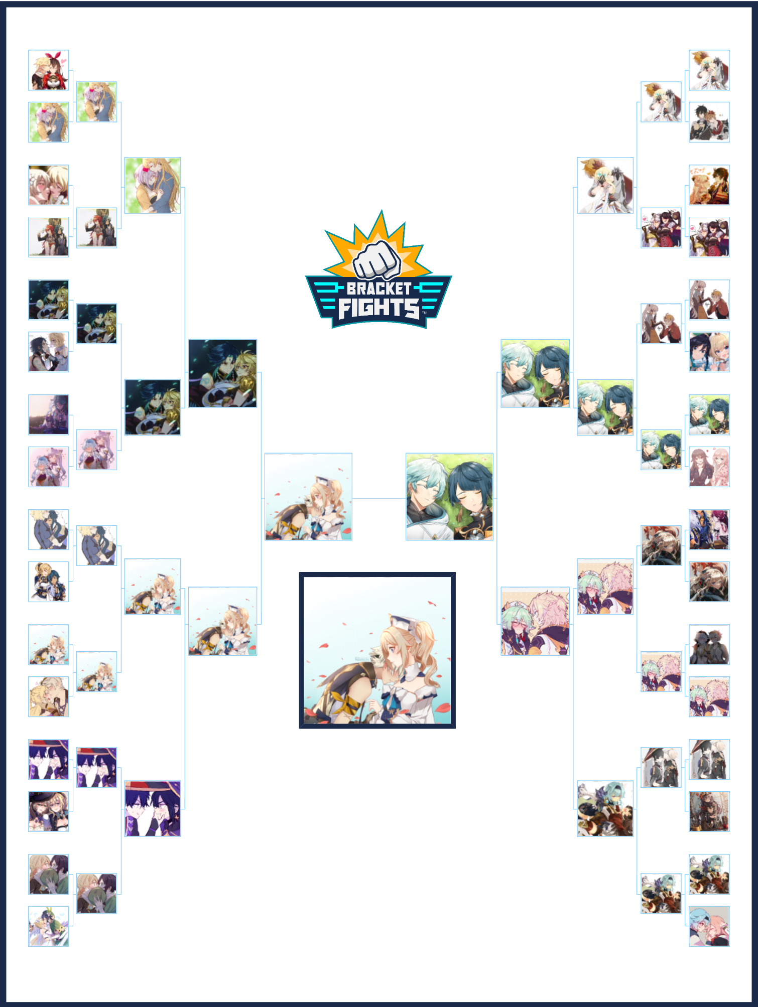 Genshin Ships Bracket Fight! Genshin Impact | HoYoLAB