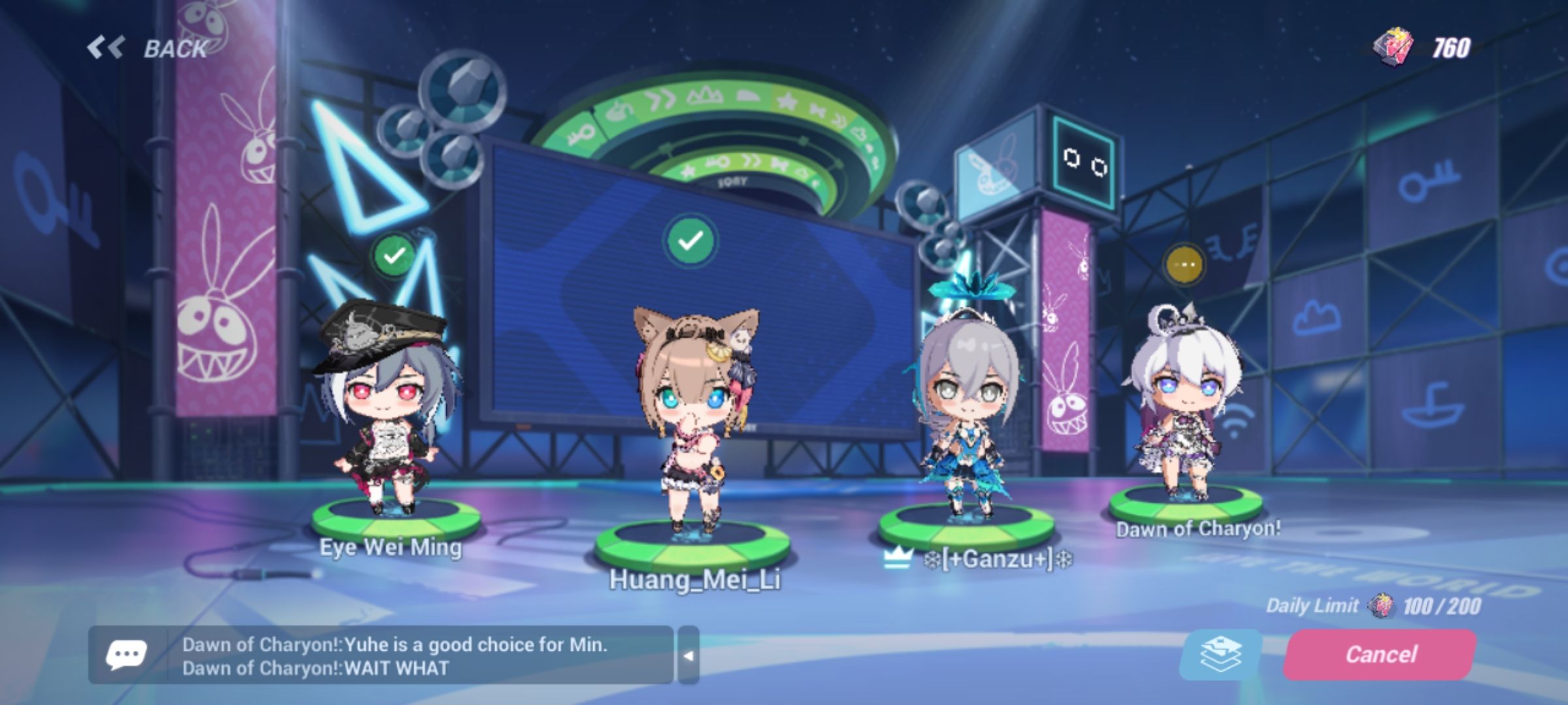 Sharing my screenshot in Homu World Tour Championship Honkai Impact 3rd ...