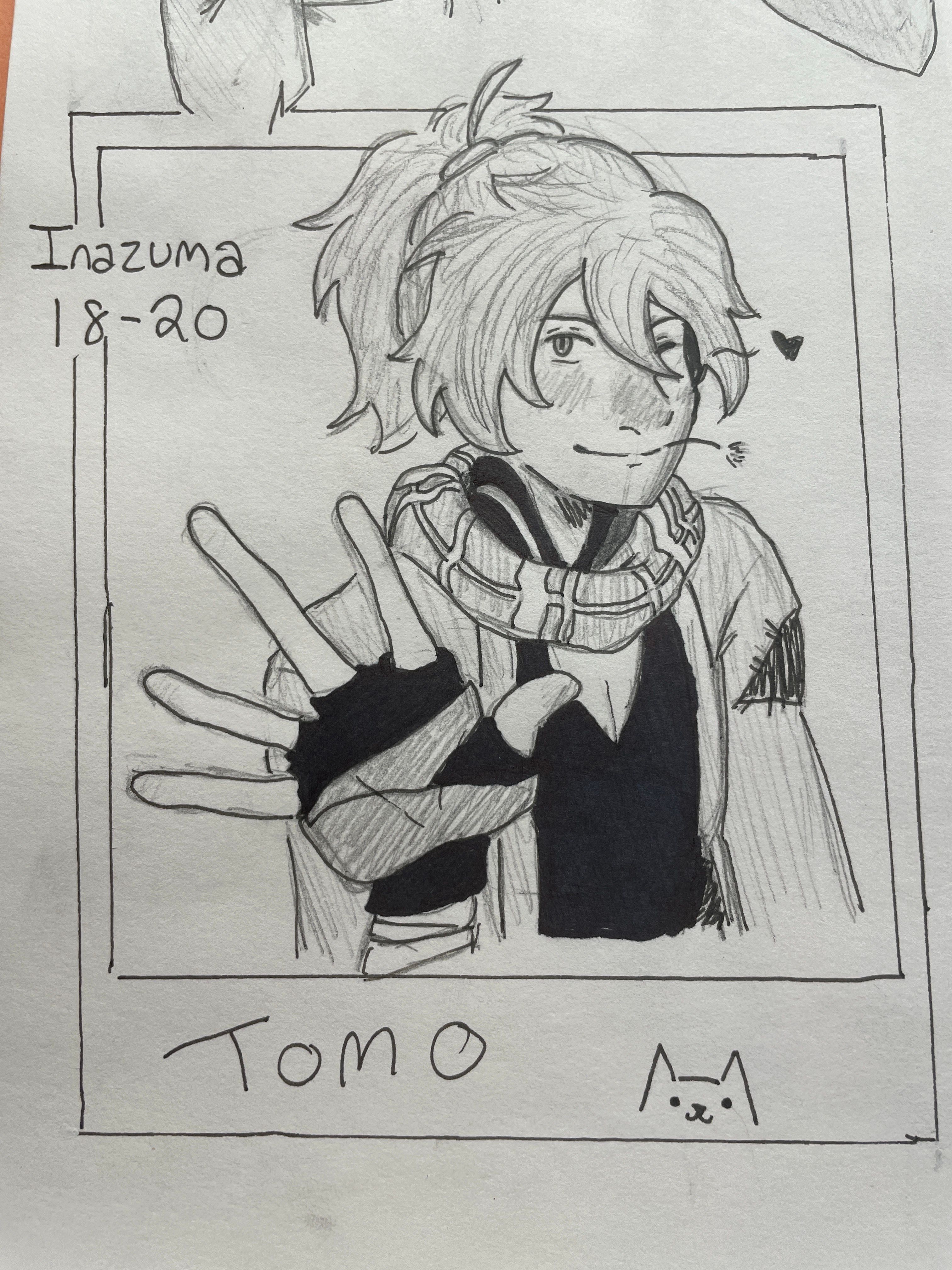 WKNWKKS I FOUND AN OLD DRAWING OF TOMO Genshin Impact | HoYoLAB