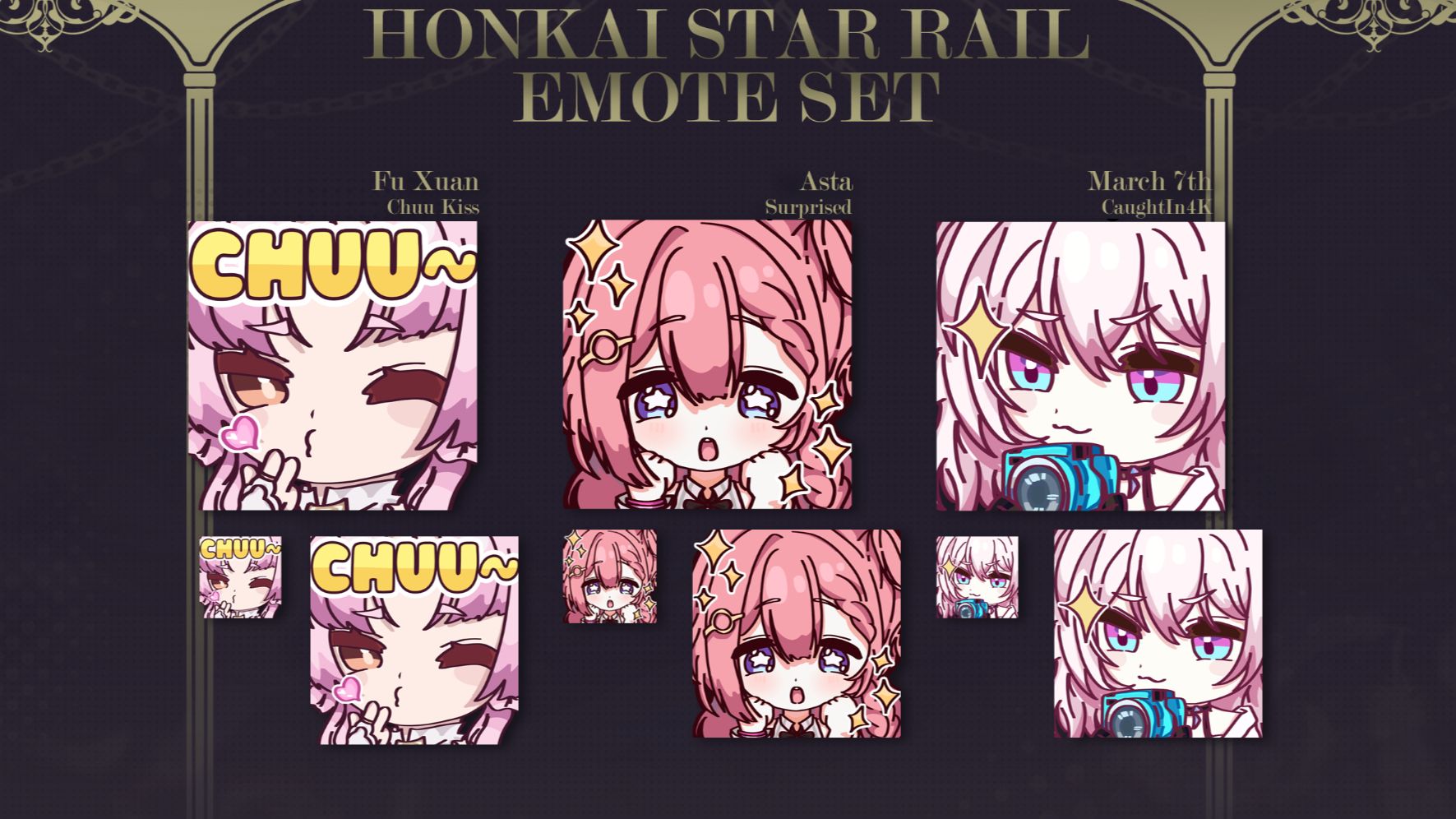 Victoria Housekeeping Co.﹕ F2U Fu Xuan, Asta, March 7th Honkai: Star ...