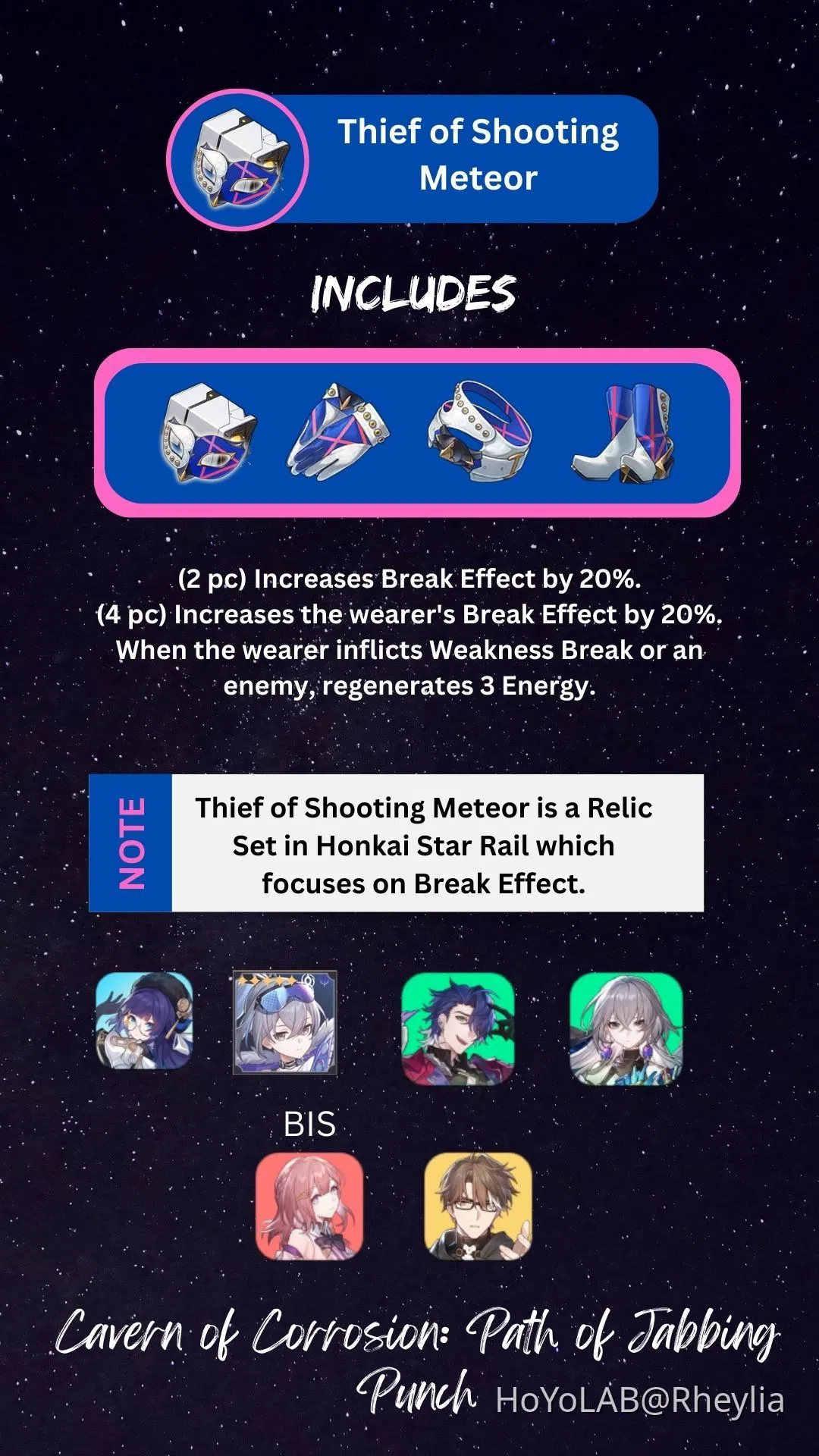 HSR BIS Relic Guide Ver 1.0 Honkai: Star Rail | HoYoLAB
