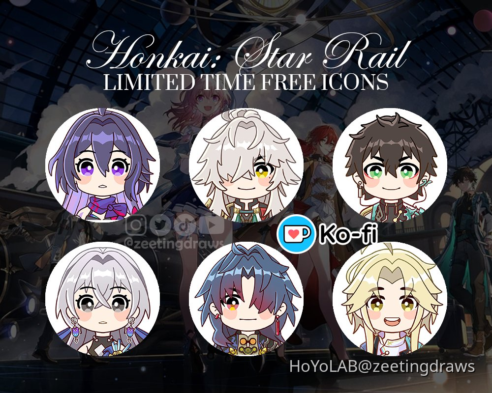 Limited Time Free Icons Download! Honkai: Star Rail | HoYoLAB