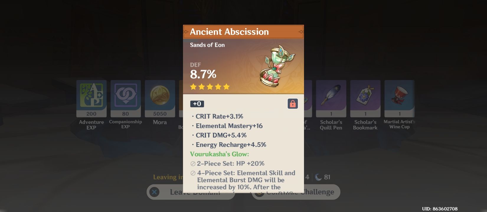 The substats The main stat 💀 Genshin Impact | HoYoLAB