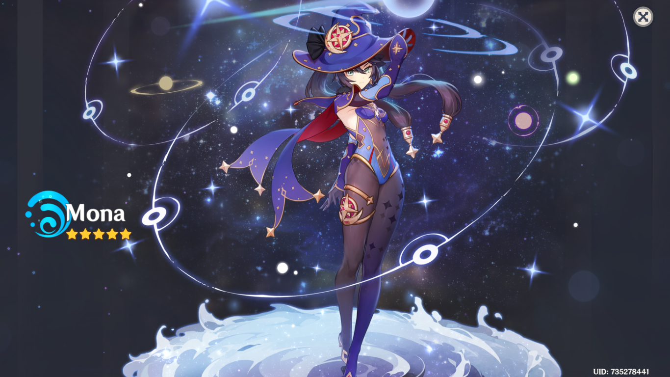 my very first mona Genshin Impact | HoYoLAB