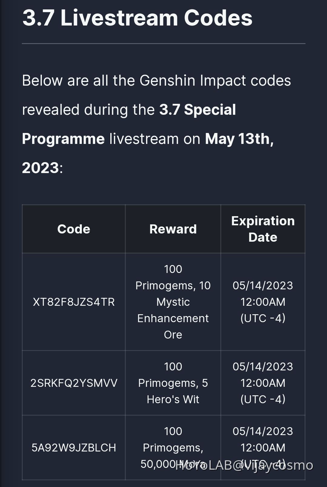 V3.7 live stream code // limited duration only hurry up my fellow ...