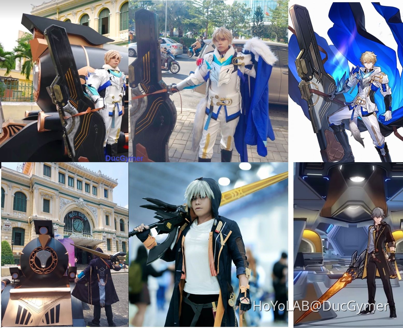 (MultiverseVistas) Gepard & Caelus cosplay, Vietnam Honkai: Star Rail ...