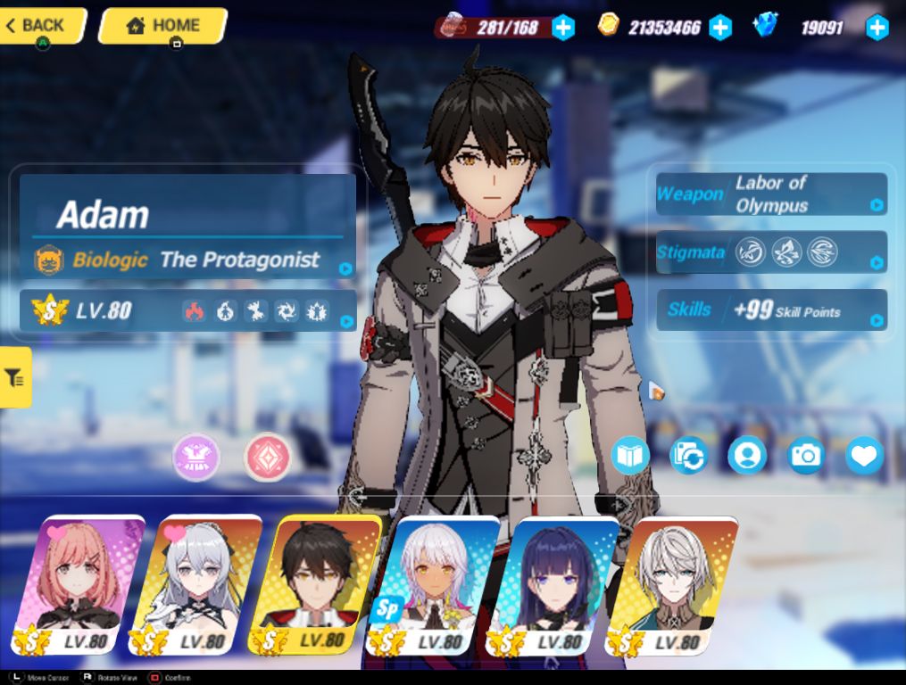 Adam - the protagonist (APHO) 💀 Honkai Impact 3rd | HoYoLAB