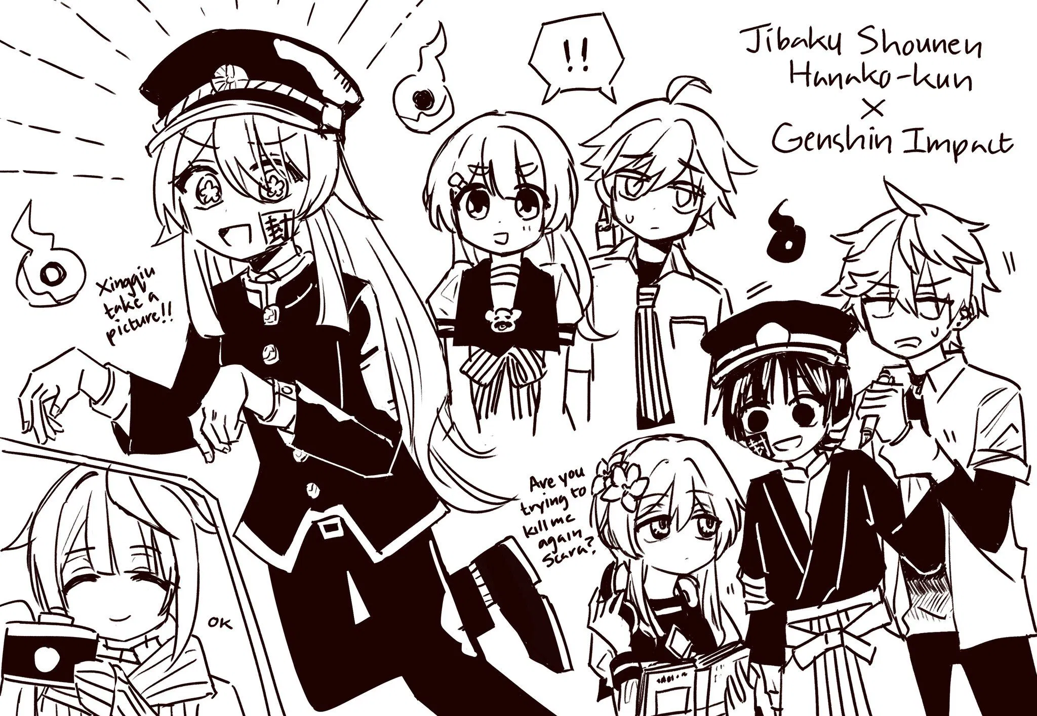 TBHK x Genshin Crossover art Genshin Impact | HoYoLAB