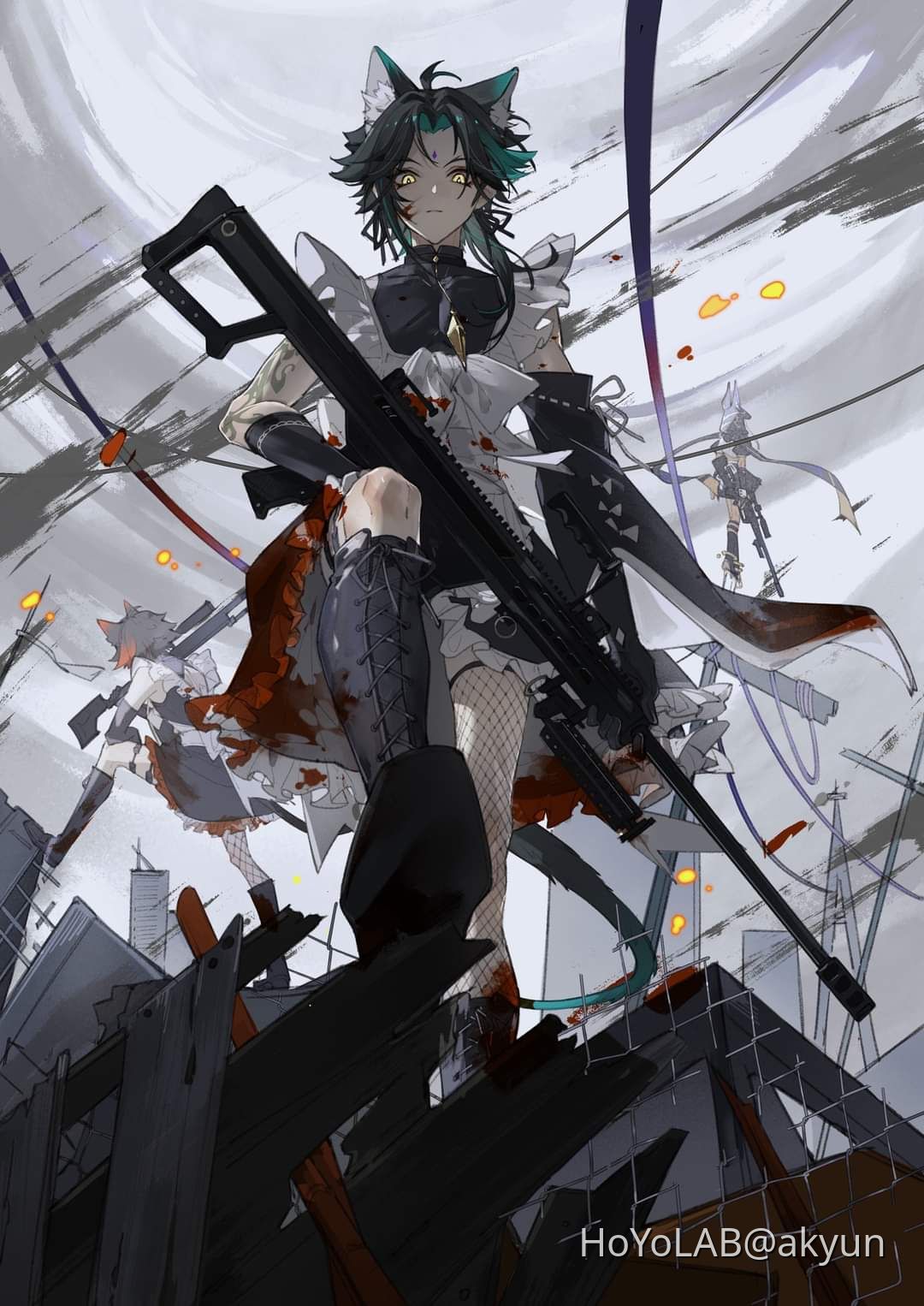 xiao maid Genshin Impact | HoYoLAB