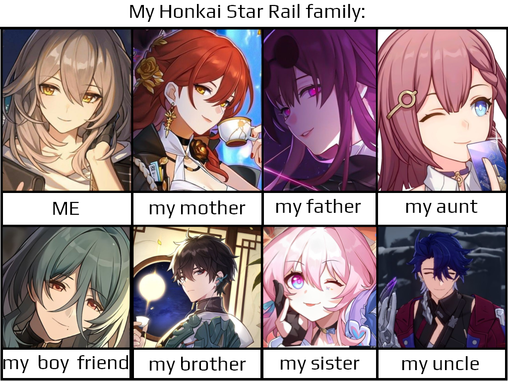 Ma famille honkai star rail Honkai: Star Rail | HoYoLAB
