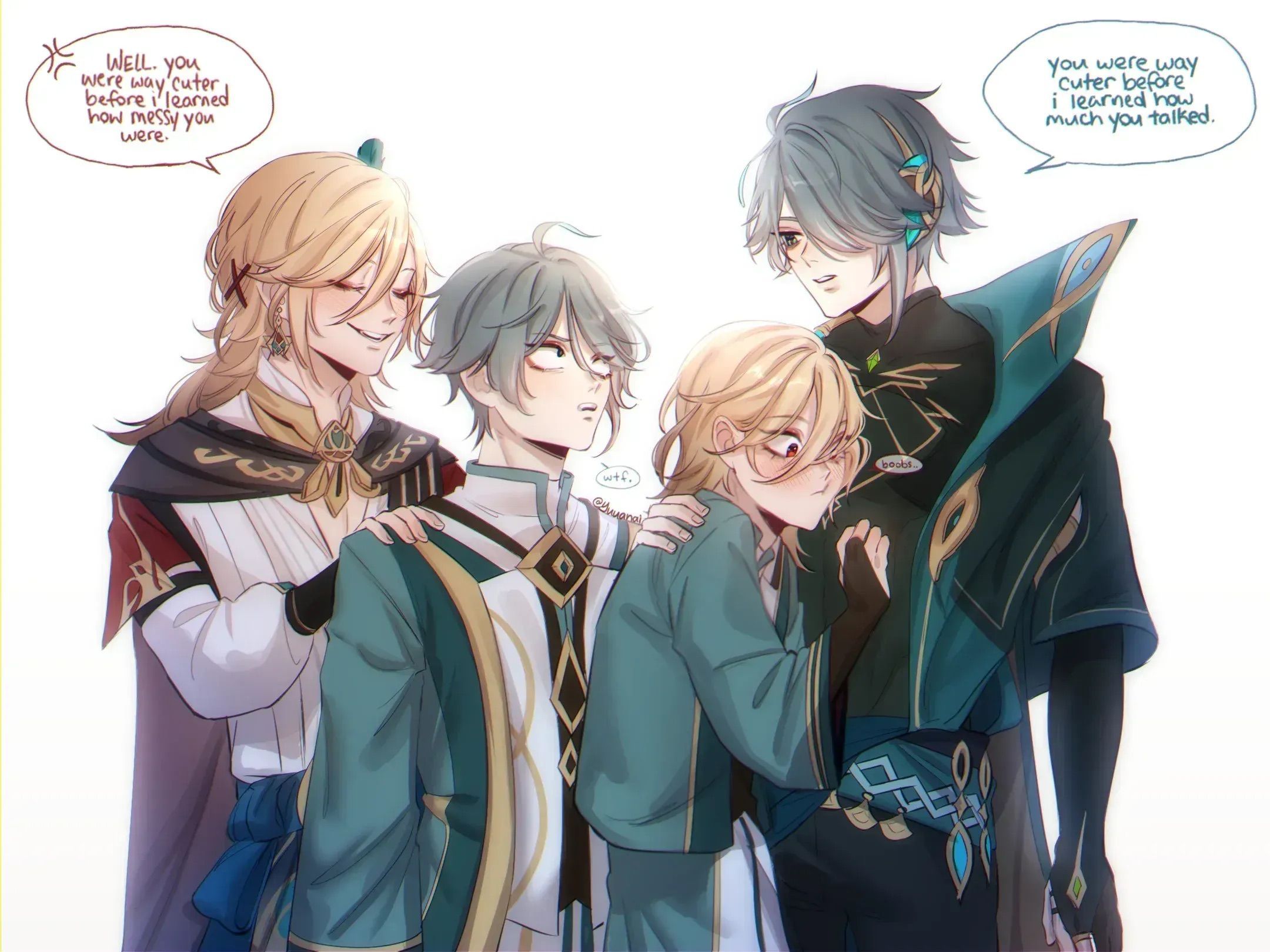 Kaveh x Alhaitham Genshin Impact | HoYoLAB