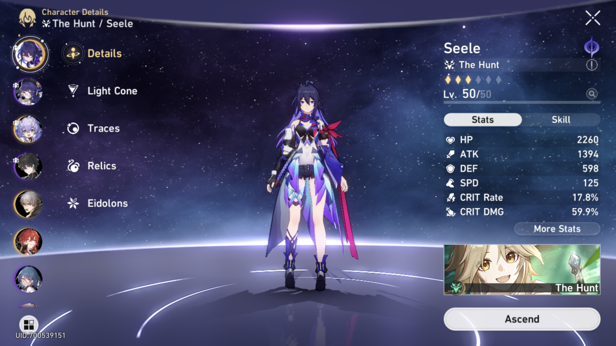 My current Seele Build Honkai: Star Rail | HoYoLAB