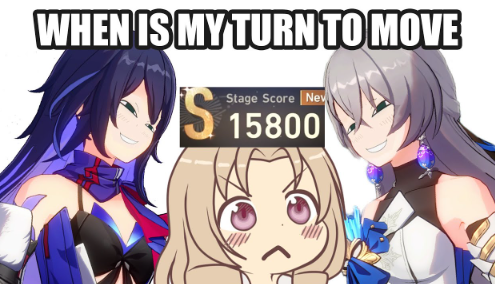 A Seele meme I found online, Seele is just BROKEN. Honkai: Star Rail ...