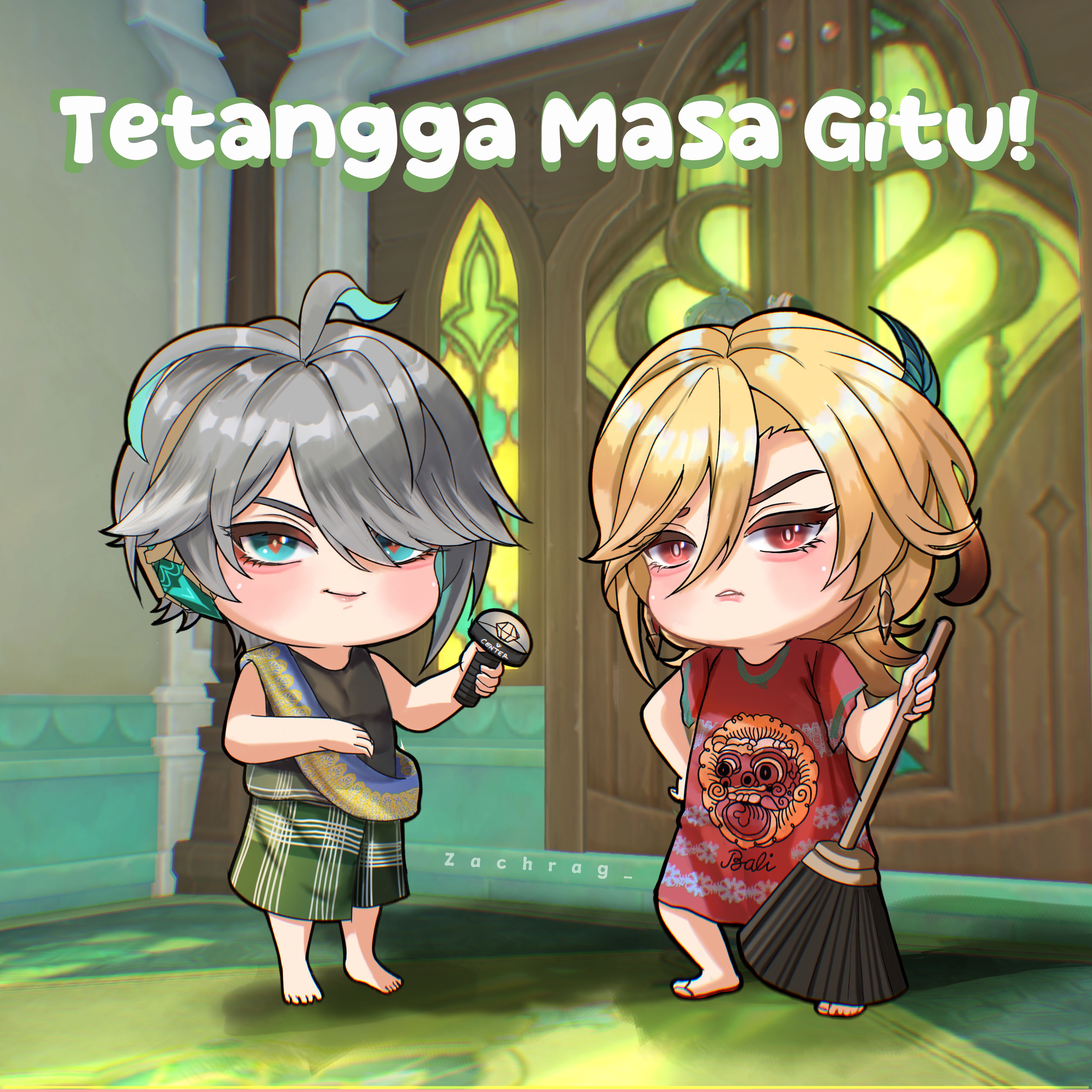 alhaitham n kaveh chibi family Genshin Impact | HoYoLAB