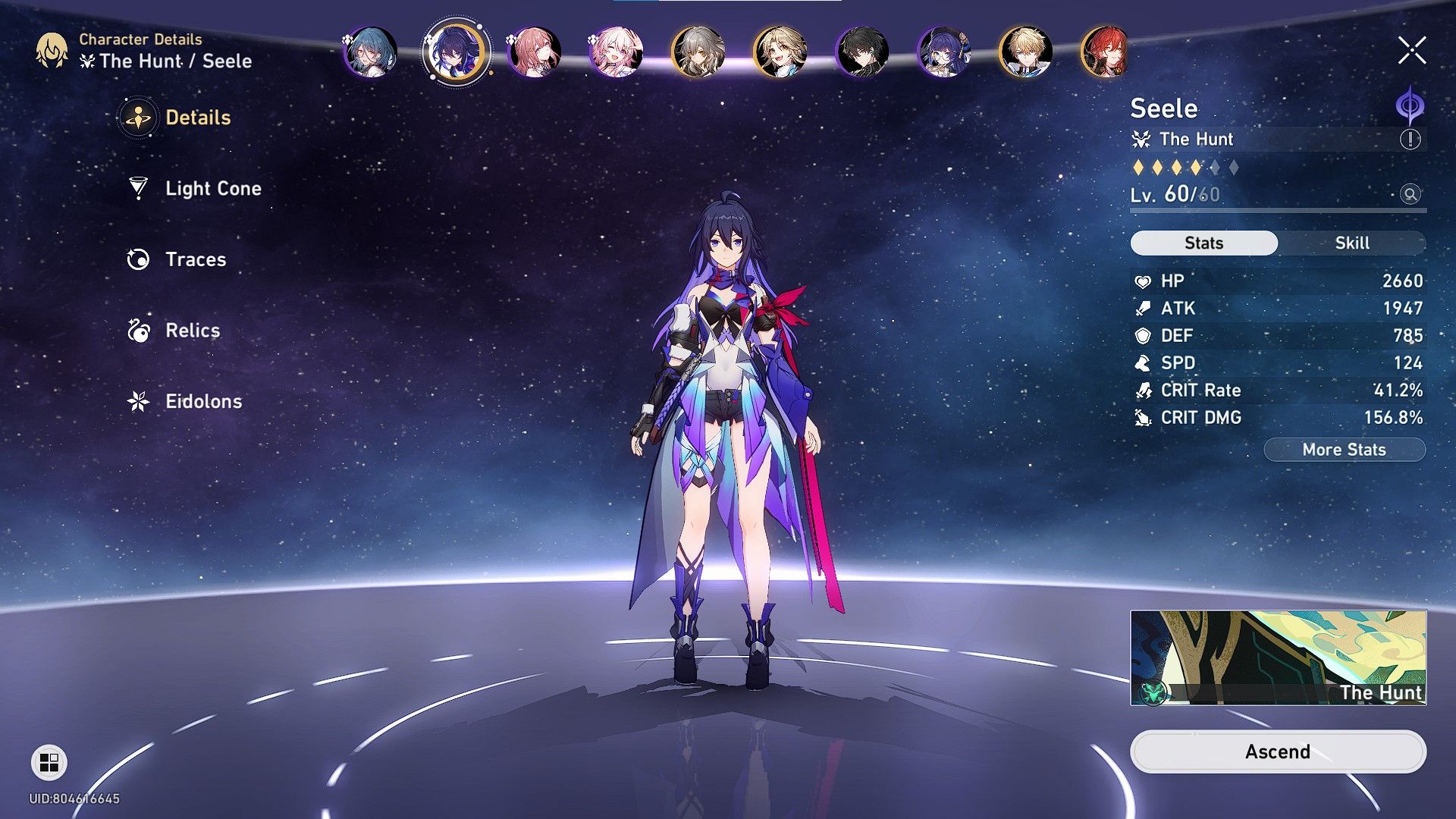 My F2P Seele Build atm Honkai: Star Rail | HoYoLAB